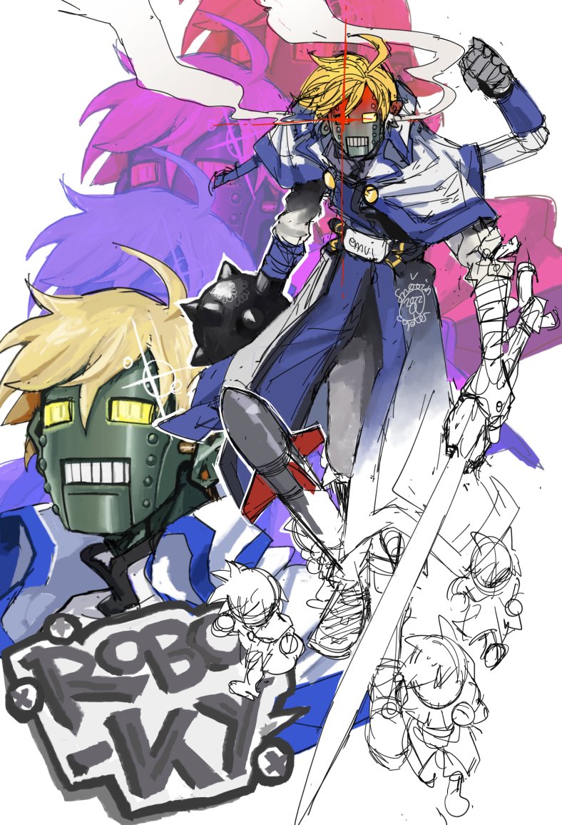 Safebooru - belt blonde hair clothed robot guilty gear guilty gear xx ...