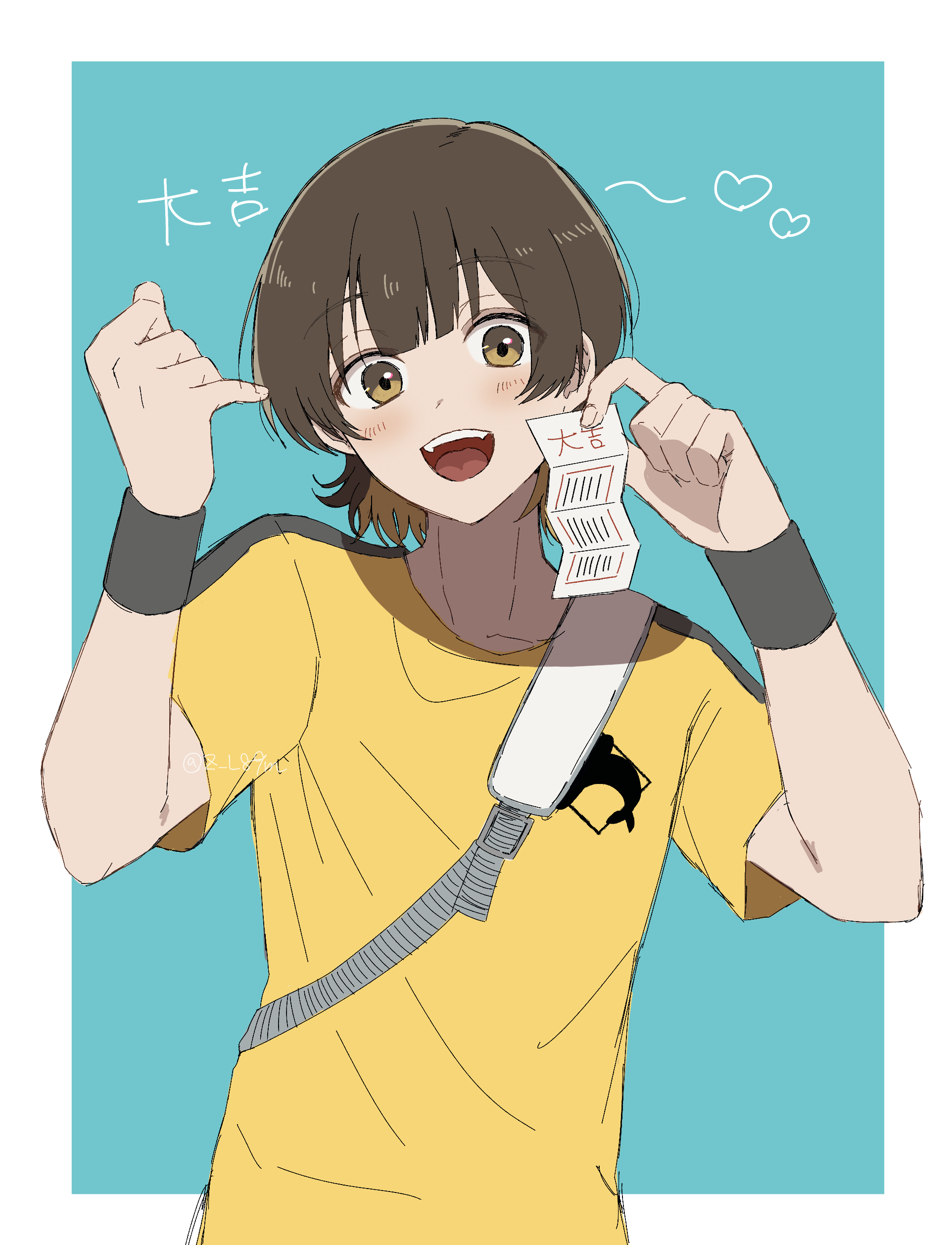 Safebooru - 1boy :d absurdres bachira meguru black hair blonde hair blue background blue lock ...