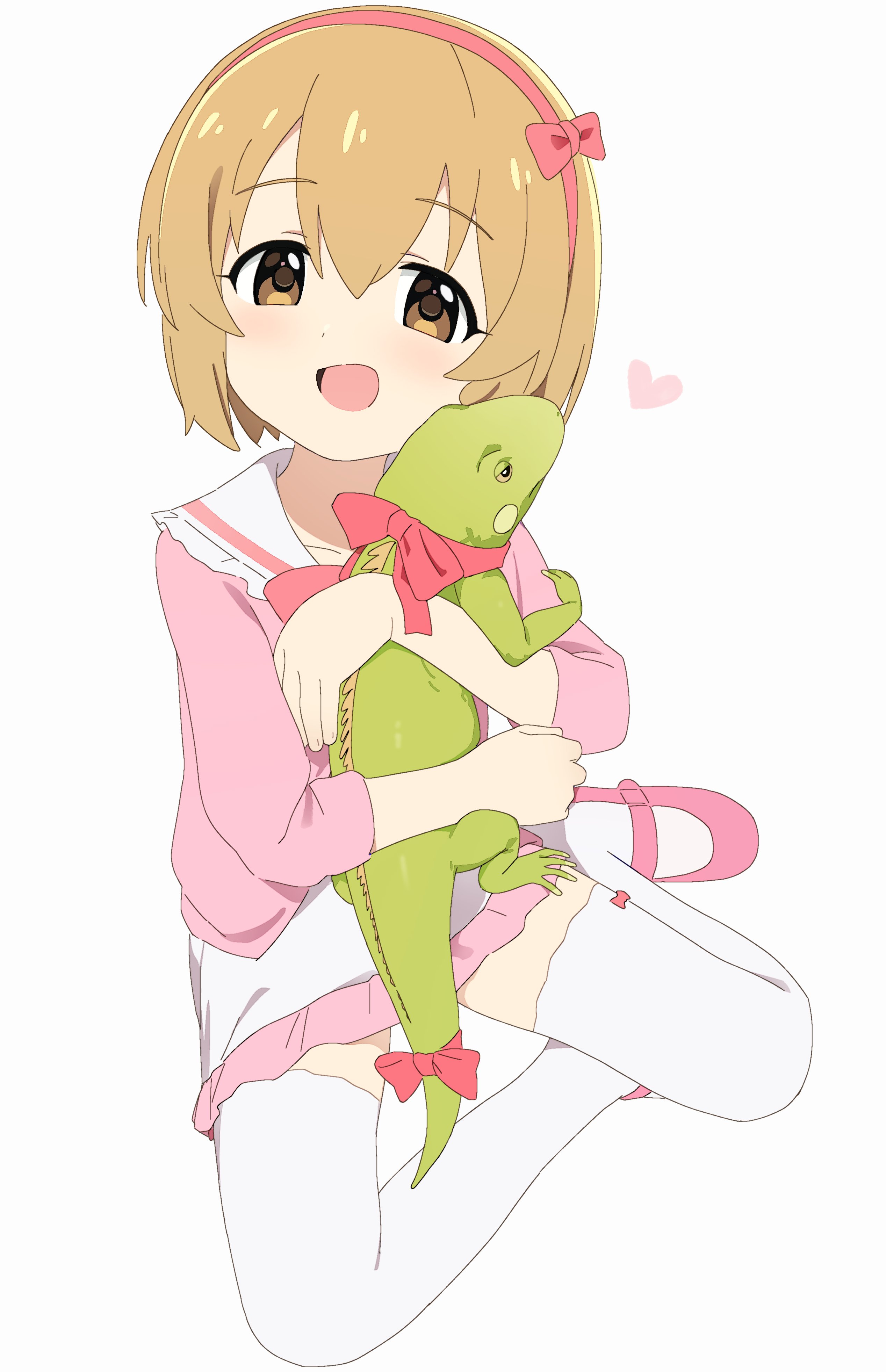 Safebooru - 1girl absurdres animal bow brown eyes hair between eyes ...