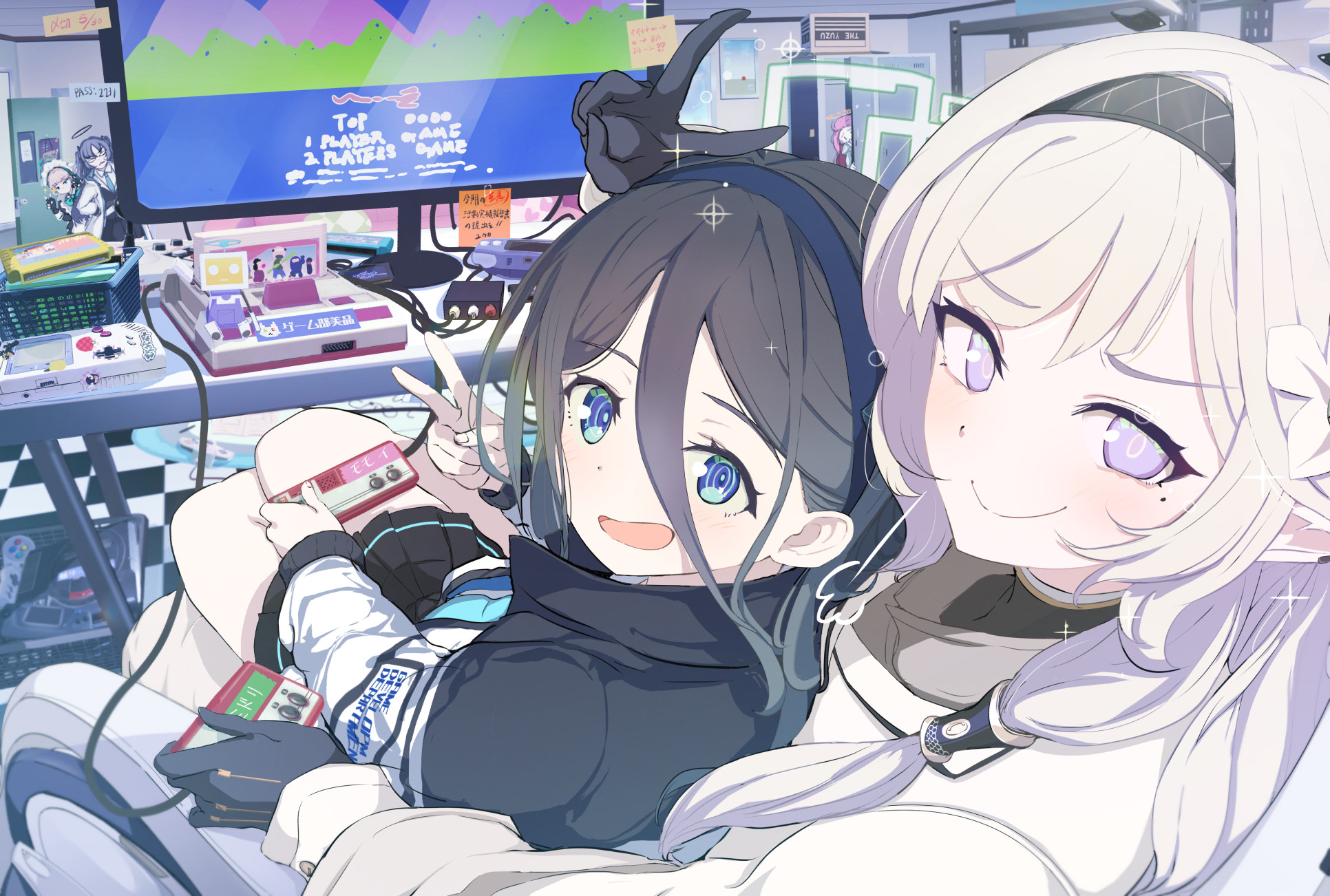 Safebooru - (blue archive) (robot) (blue archive) 5girls aris (blue ...