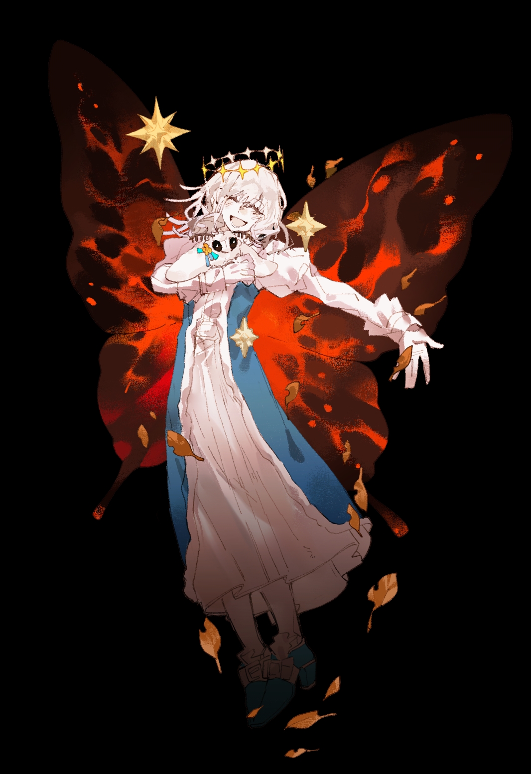 Safebooru - 1boy arthropod boy black background black eyes blanca (fate ...