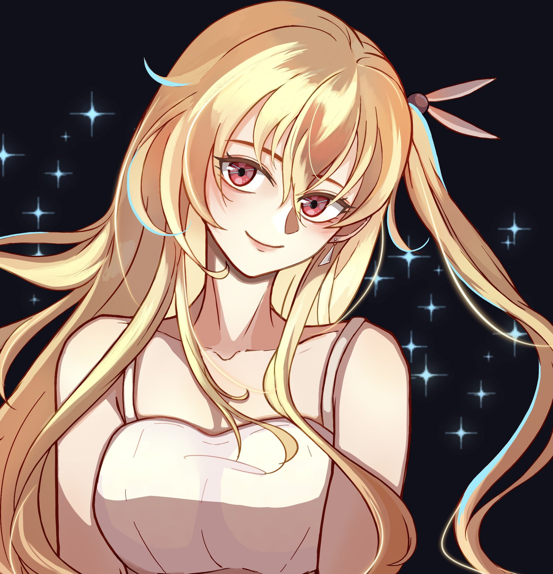 Safebooru - 1girl alisa reinford blonde hair dress earrings eiyuu densetsu highres jewelry long ...