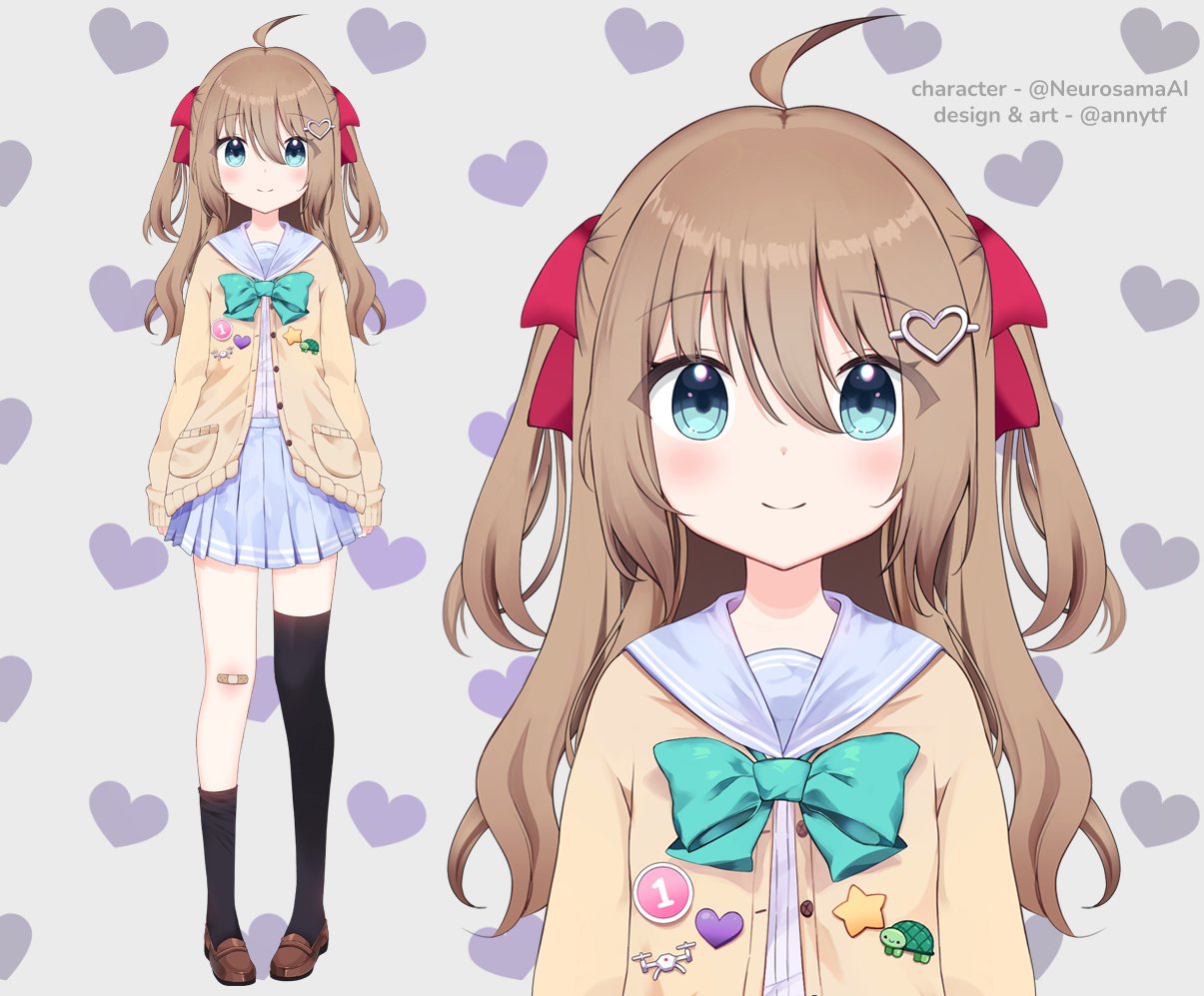 Safebooru - ahoge anyuu asymmetrical legwear badge bandaid bandaid on knee bandaid on leg black ...