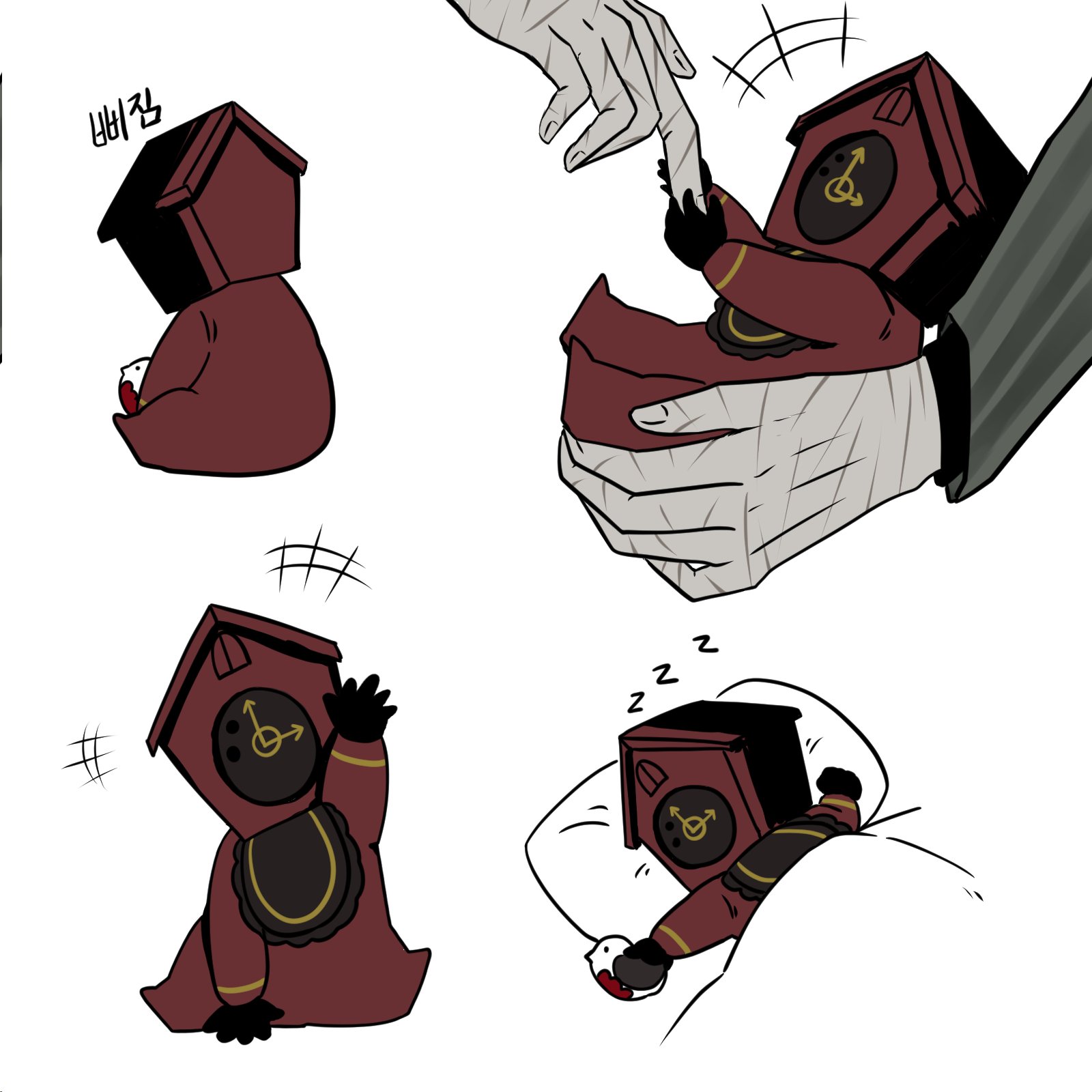 Safebooru - +++ 1boy 1other aged down arm support arm up baby bib black ...