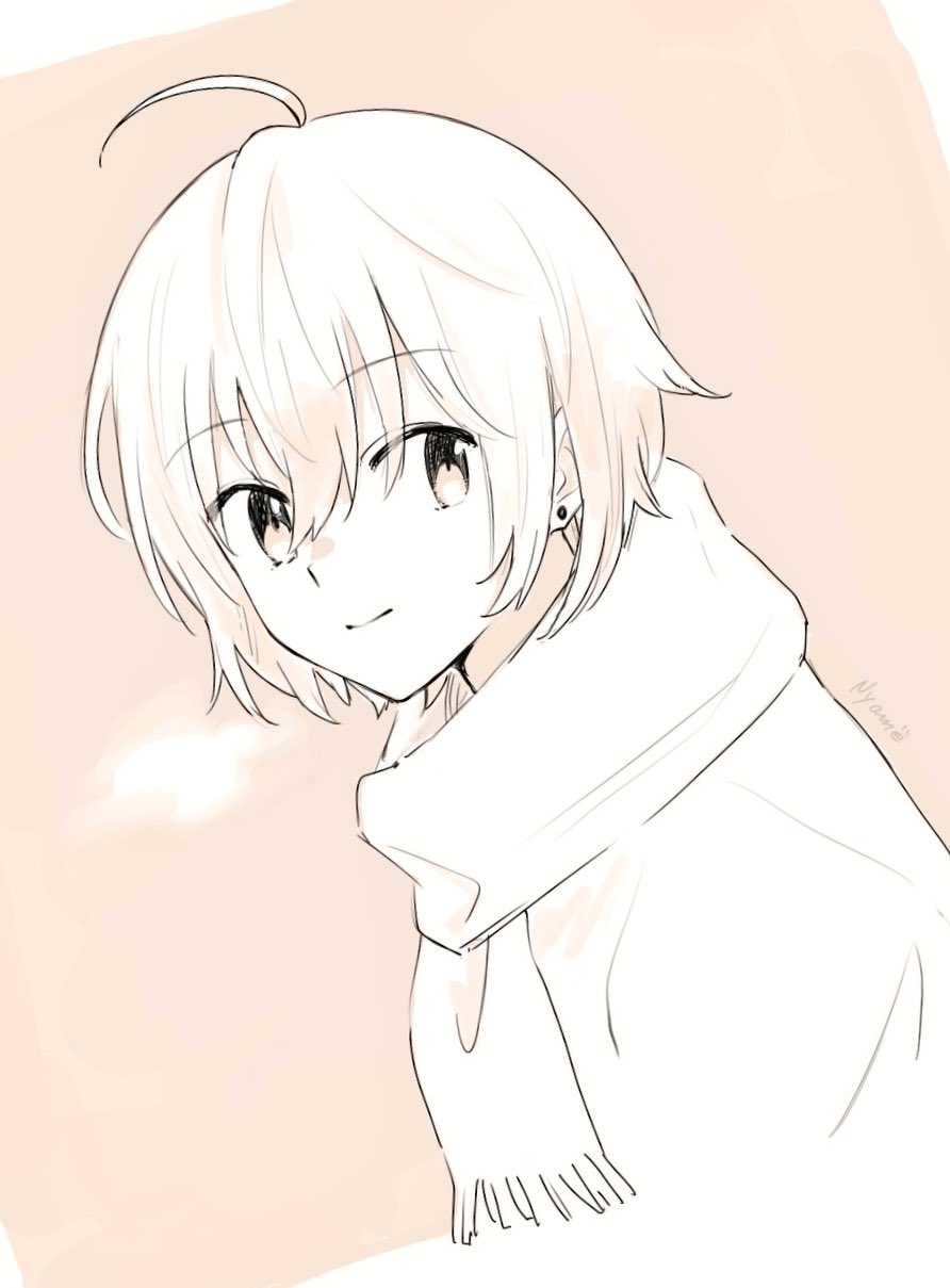 Safebooru 1girl Ahoge Artist Name Closed Mouth Commentary Request 6473