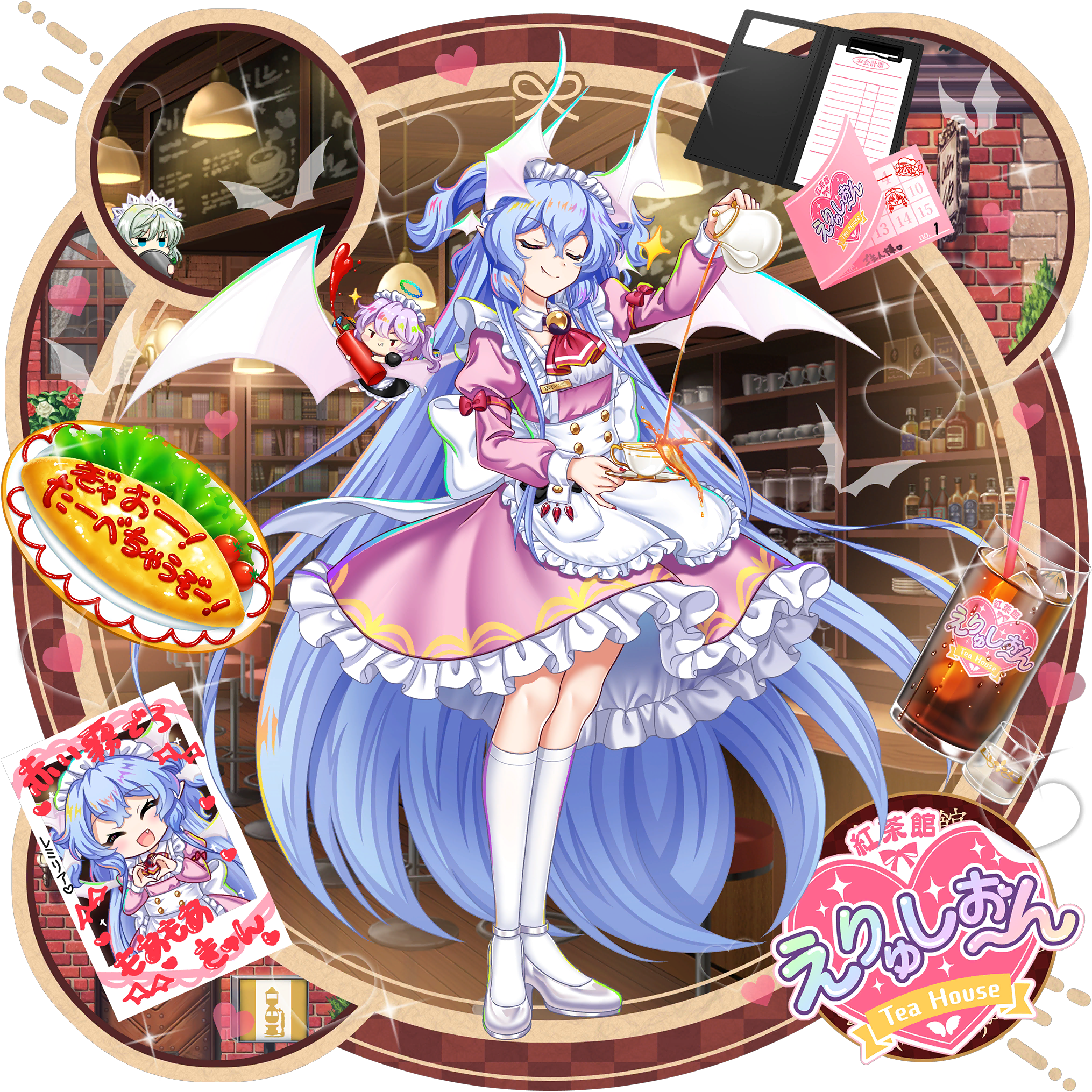 Safebooru - 3girls aged up alternate costume alternate hair color ...