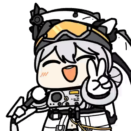 Safebooru 1girl Animated Long Hair Open Mouth Pointing Seseren 1903
