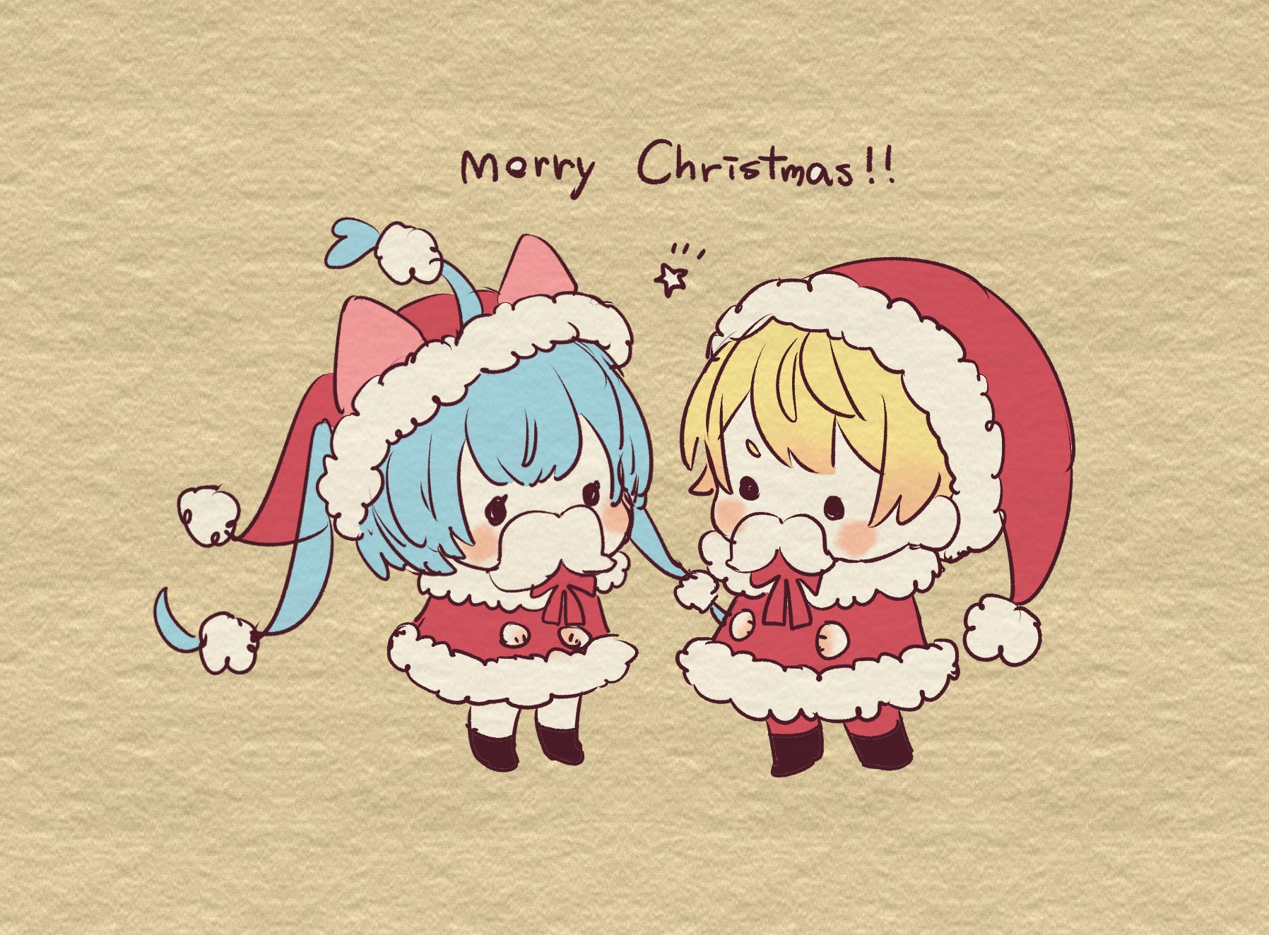 Safebooru - ! !! 1boy 1girl ahoge animal ears black eyes black footwear blonde hair blue hair ...