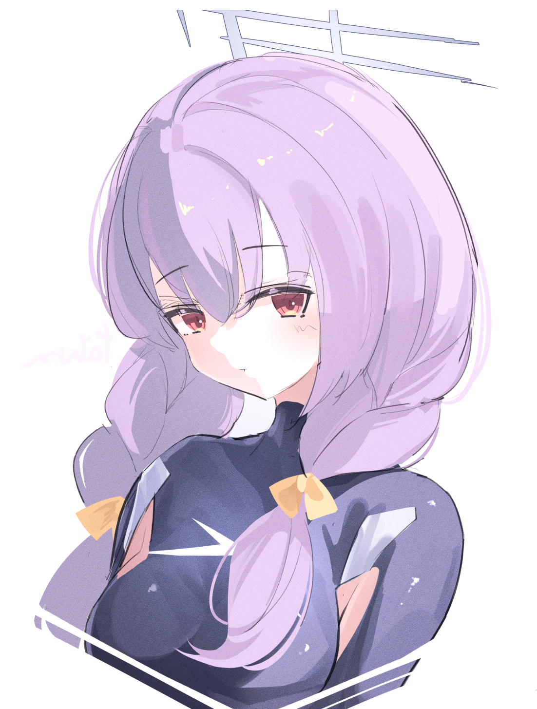 Safebooru - 1girl atsuko (blue archive) black leotard blue archive ...