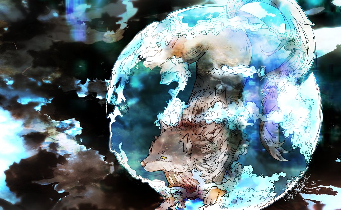 Safebooru - animal animal focus fenrir (final fantasy) final fantasy ...