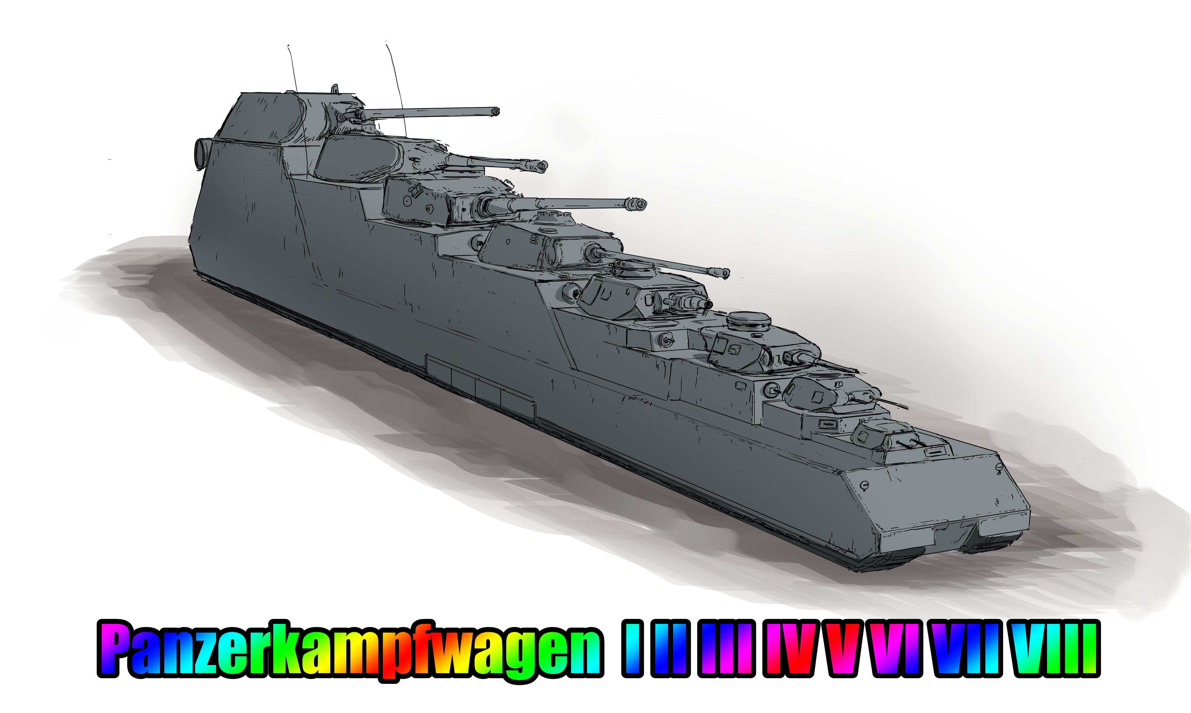 Safebooru - absurdres aoi waffle autocannon cannon caterpillar tracks ...