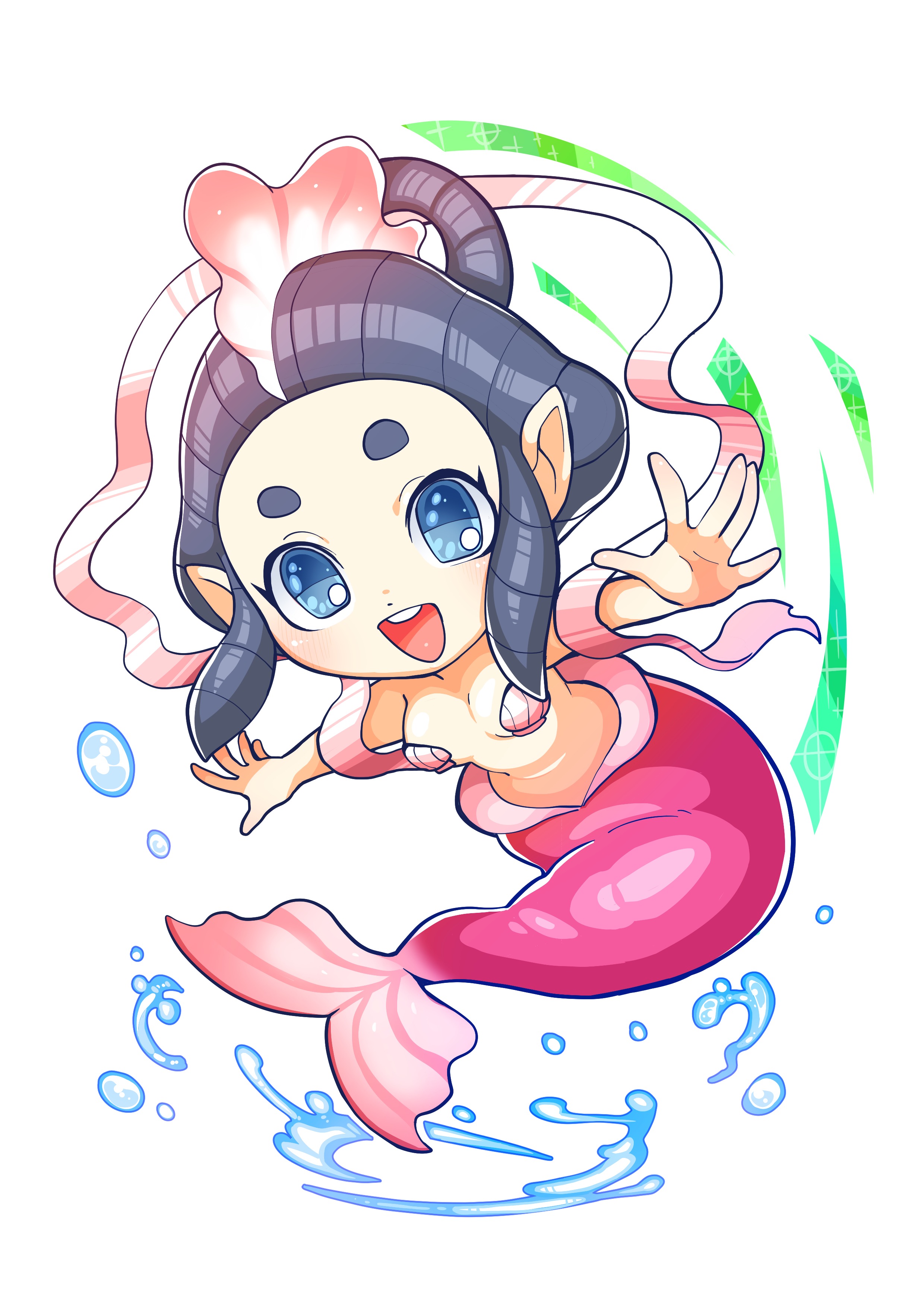 Safebooru - 1girl absurdres black hair blue eyes highres looking at ...
