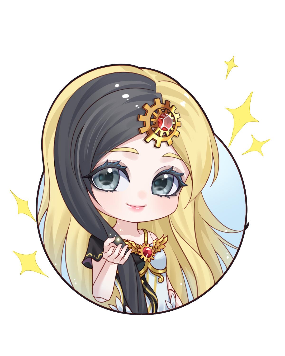 Safebooru - 1girl bai guangying (ye luoli) black dress black hair ...