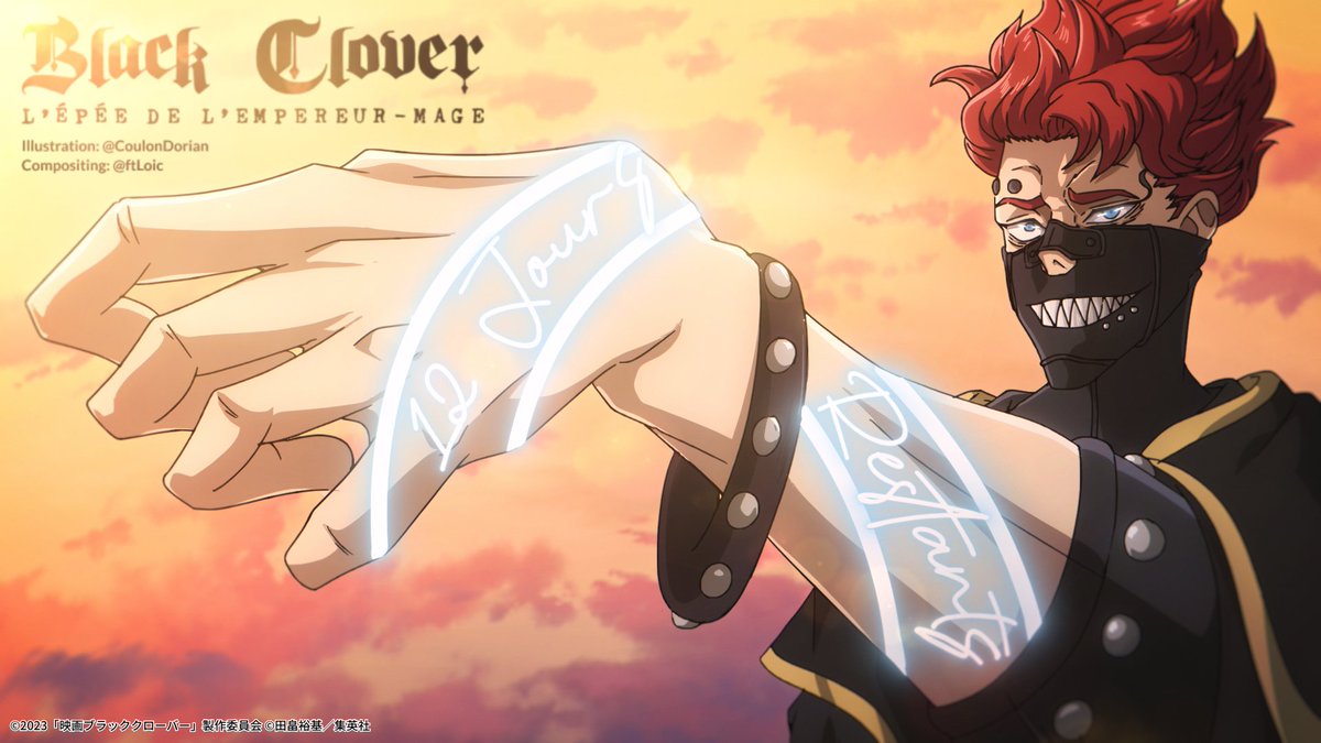 Safebooru - 1boy artist request black clover: sword of the wizard king ...