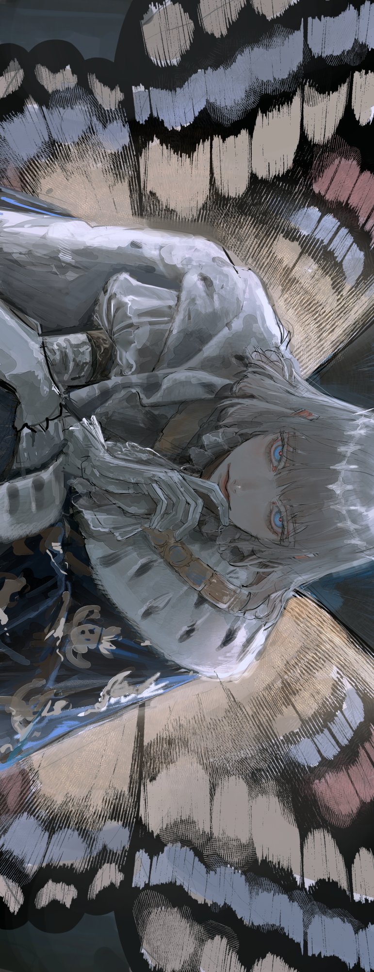 Safebooru - 1boy arthropod boy au (d elete) blue cloak blue eyes butterfly wings cloak crown ...