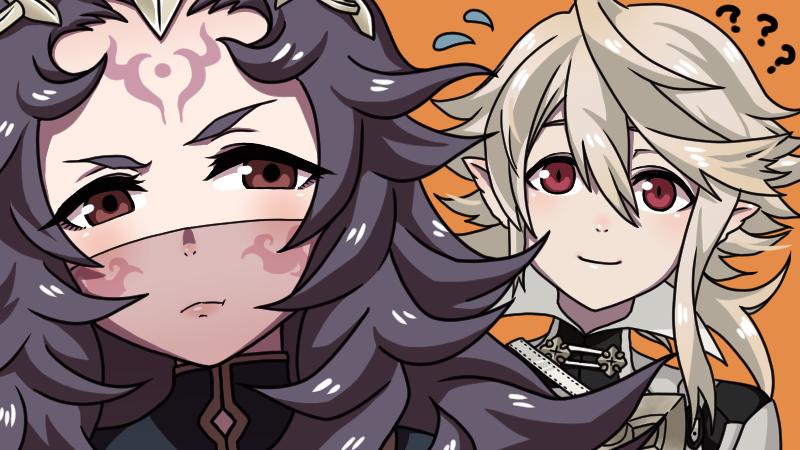 Safebooru - 1boy 1girl black hair brown eyes corrin (fire emblem ...