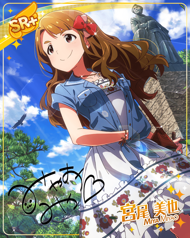 Safebooru - blush brown eyes brown hair character name dress idolmaster million live! theater ...