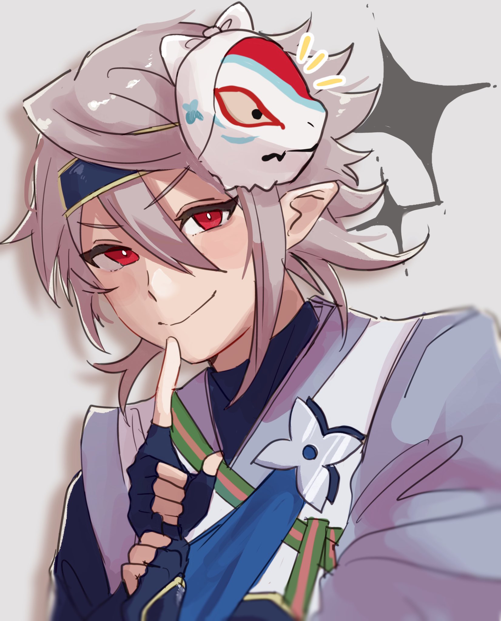 Safebooru - 1boy blue sash closed mouth corrin (fire emblem) corrin ...