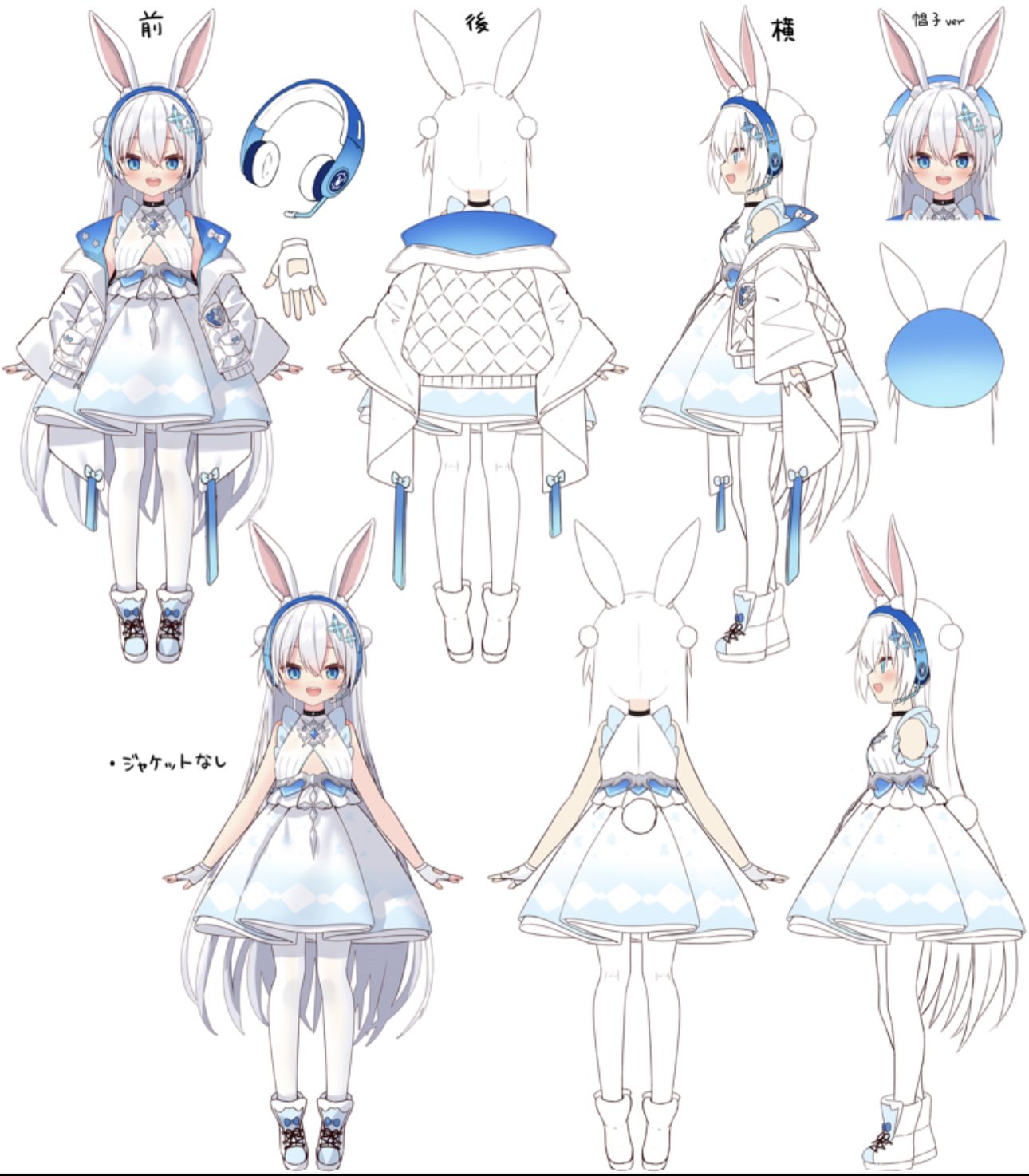 Safebooru - 1girl animal ears beret blue eyes blush breasts character request commentary ...