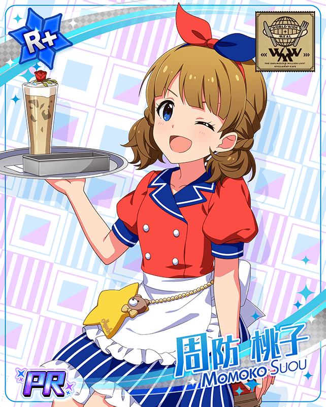 Safebooru - blue eyes blush brown hair character name dress idolmaster million live! theater ...