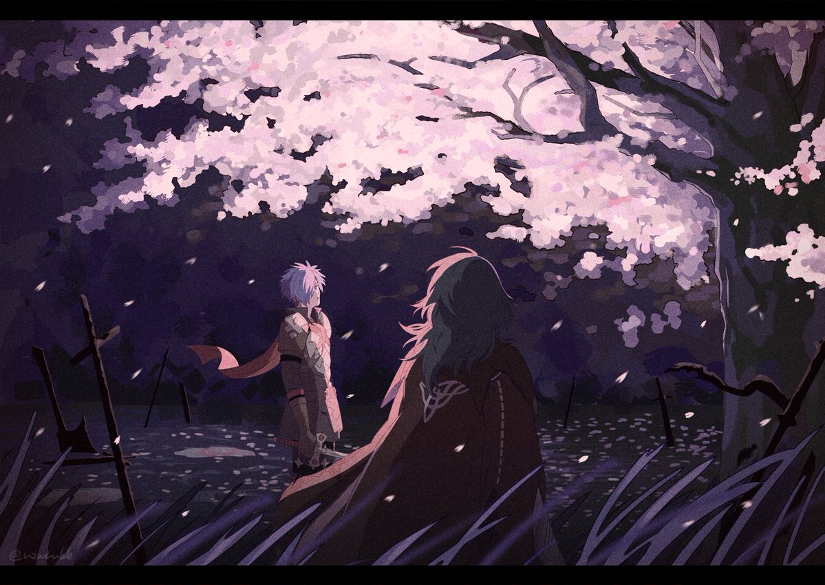 Safebooru - 1boy 1girl armor black cape blue hair breastplate byleth ...