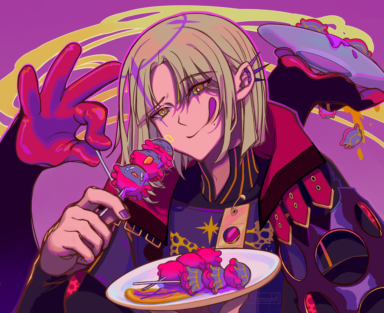 Safebooru - 1boy artist name blonde hair crying crying with eyes open ...