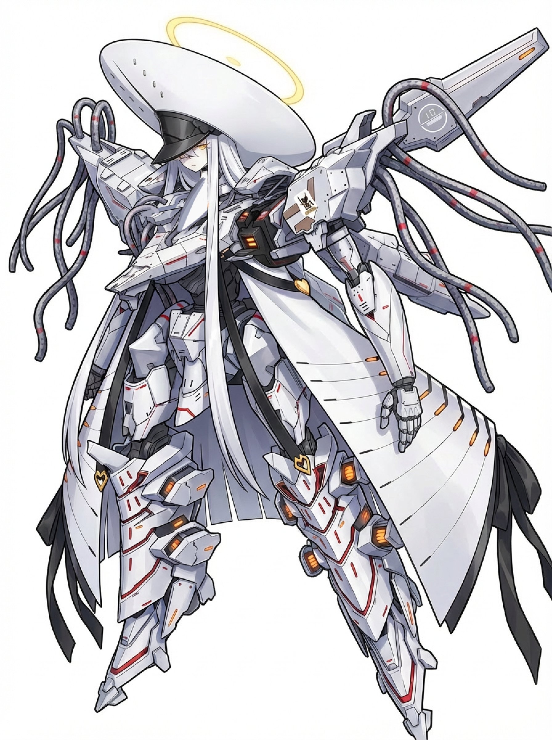 Safebooru - 1girl absurdres armored bodysuit armored core blue archive ...
