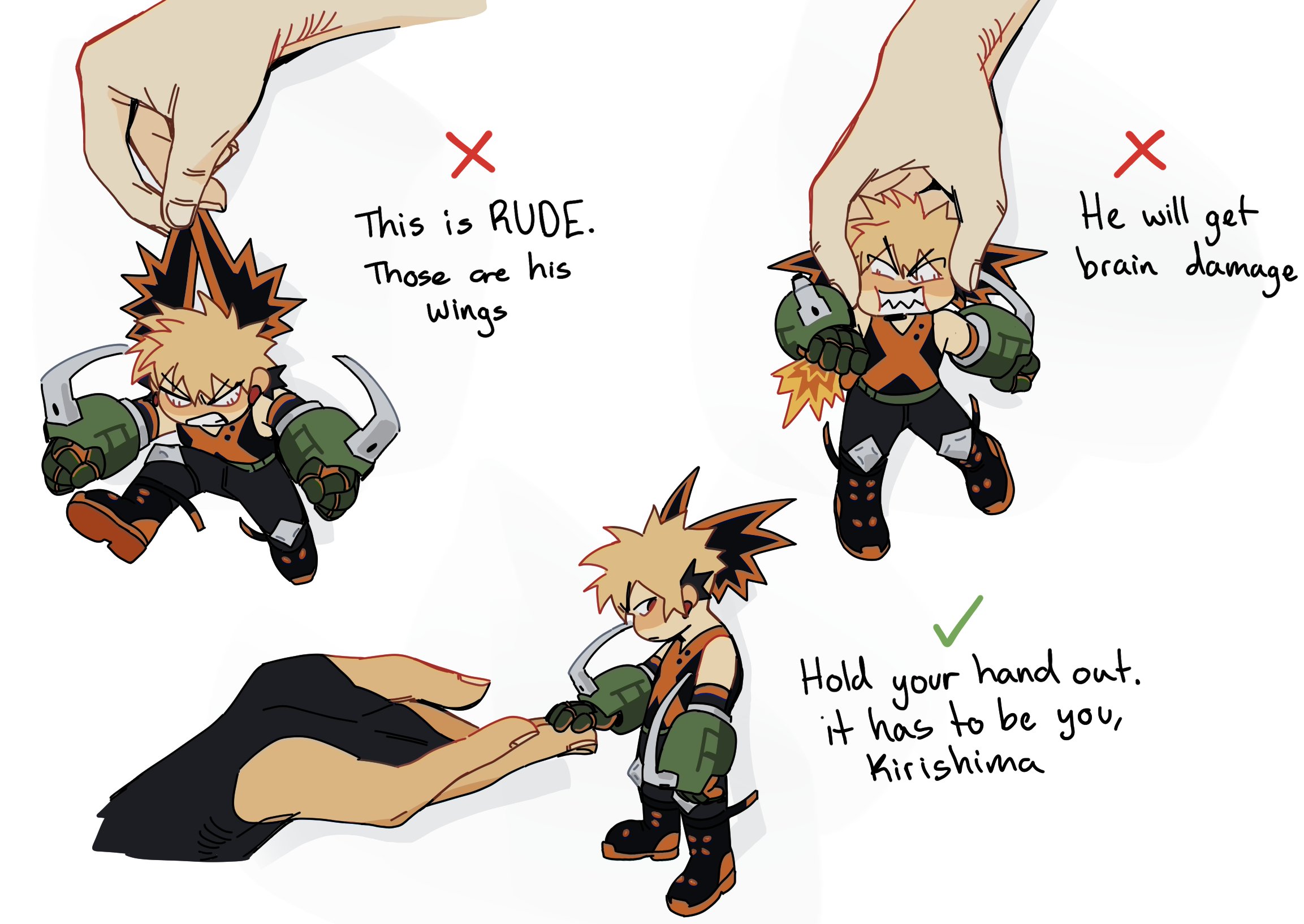 Safebooru - 2boys angry bakugou katsuki blonde hair boku no hero ...