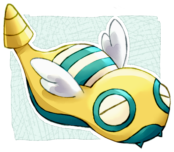 Safebooru - closed eyes colored skin dunsparce green background nark no ...