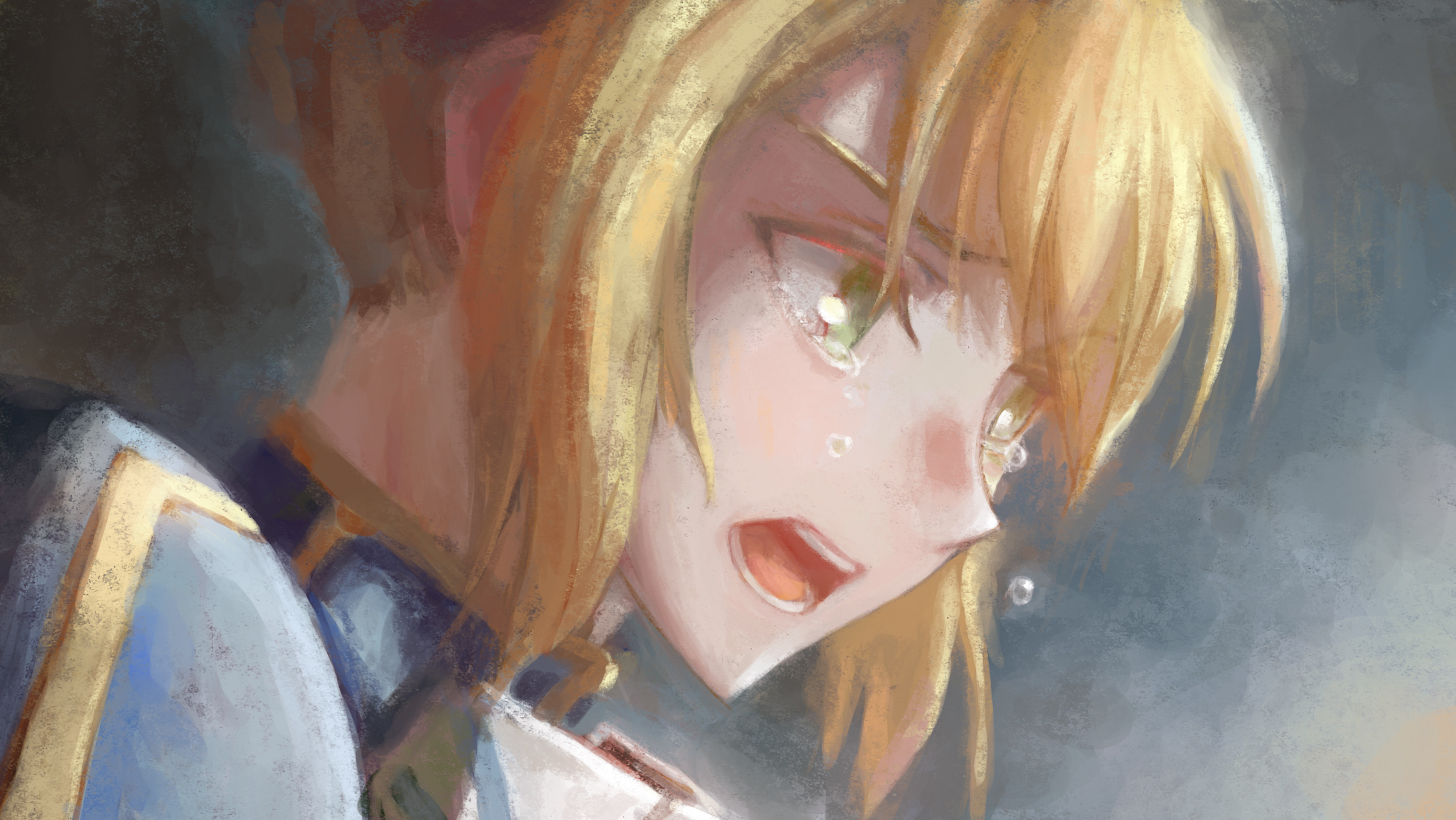 Safebooru - 1girl artoria pendragon (fate) blush chinese commentary ...