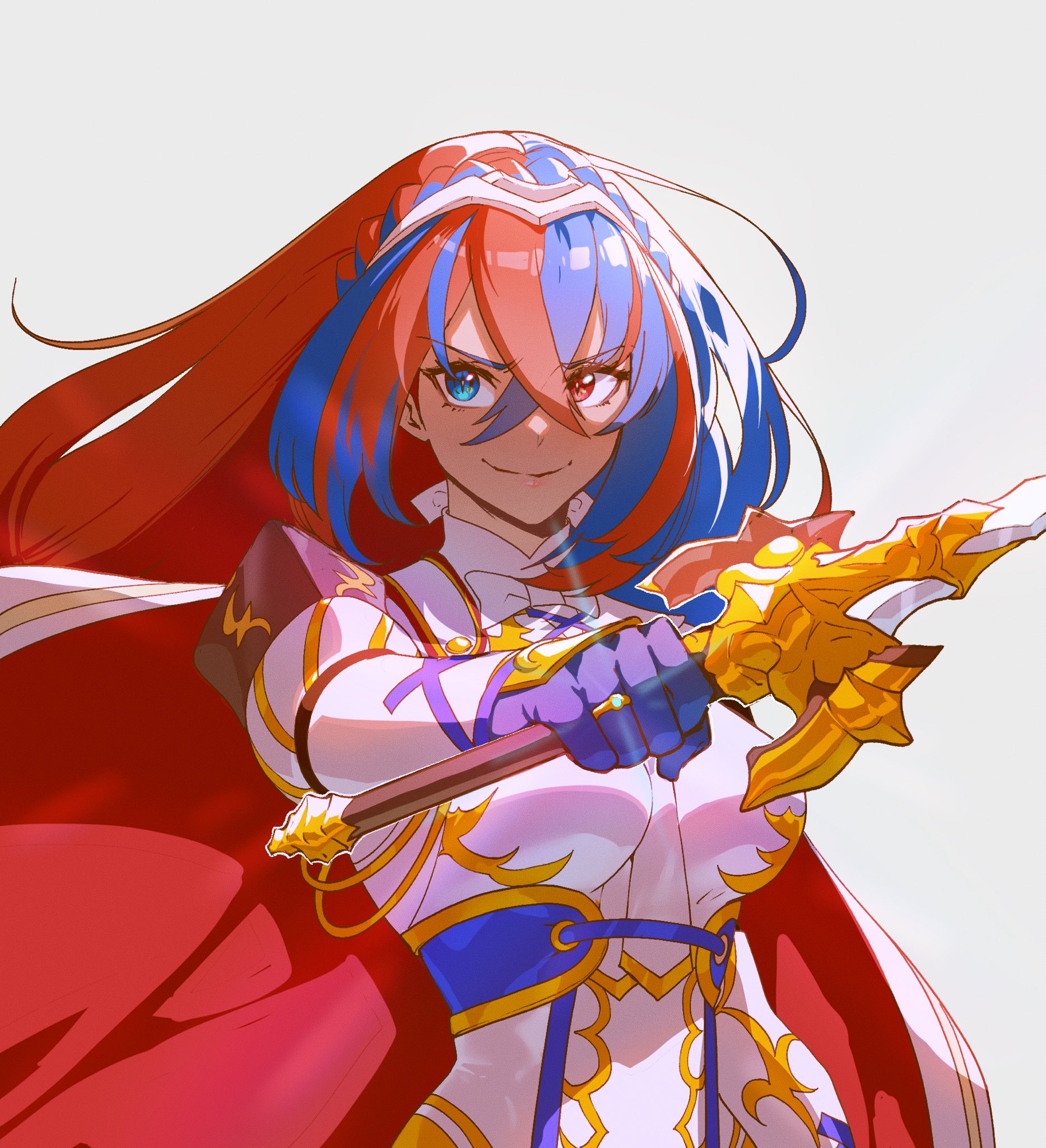 Safebooru - 1girl alear (female) (fire emblem) alear (fire emblem) armor blue eyes blue hair ...
