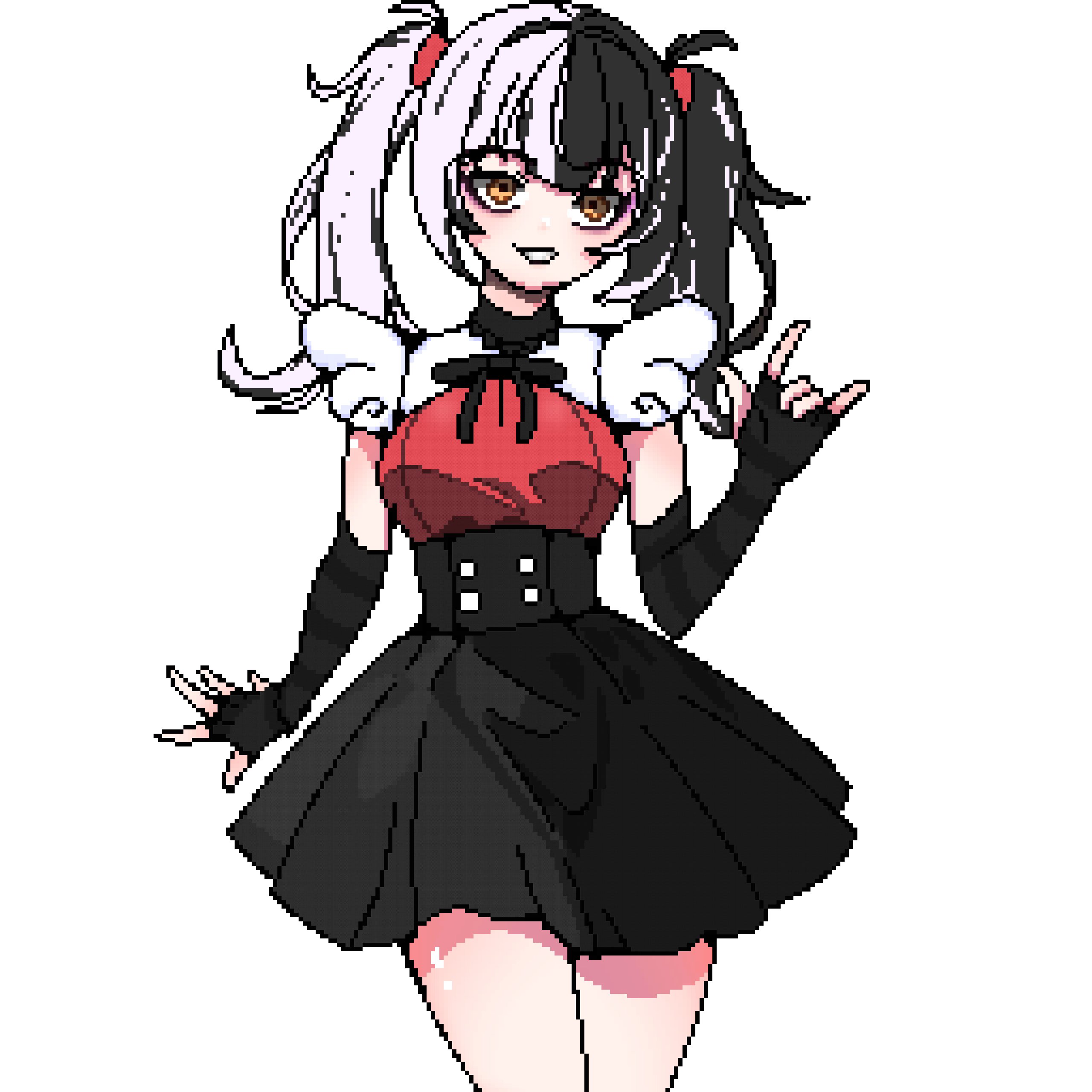 Safebooru - 1girl \m/ absurdres ame-chan (needy girl overdose) ame-chan (needy girl overdose ...