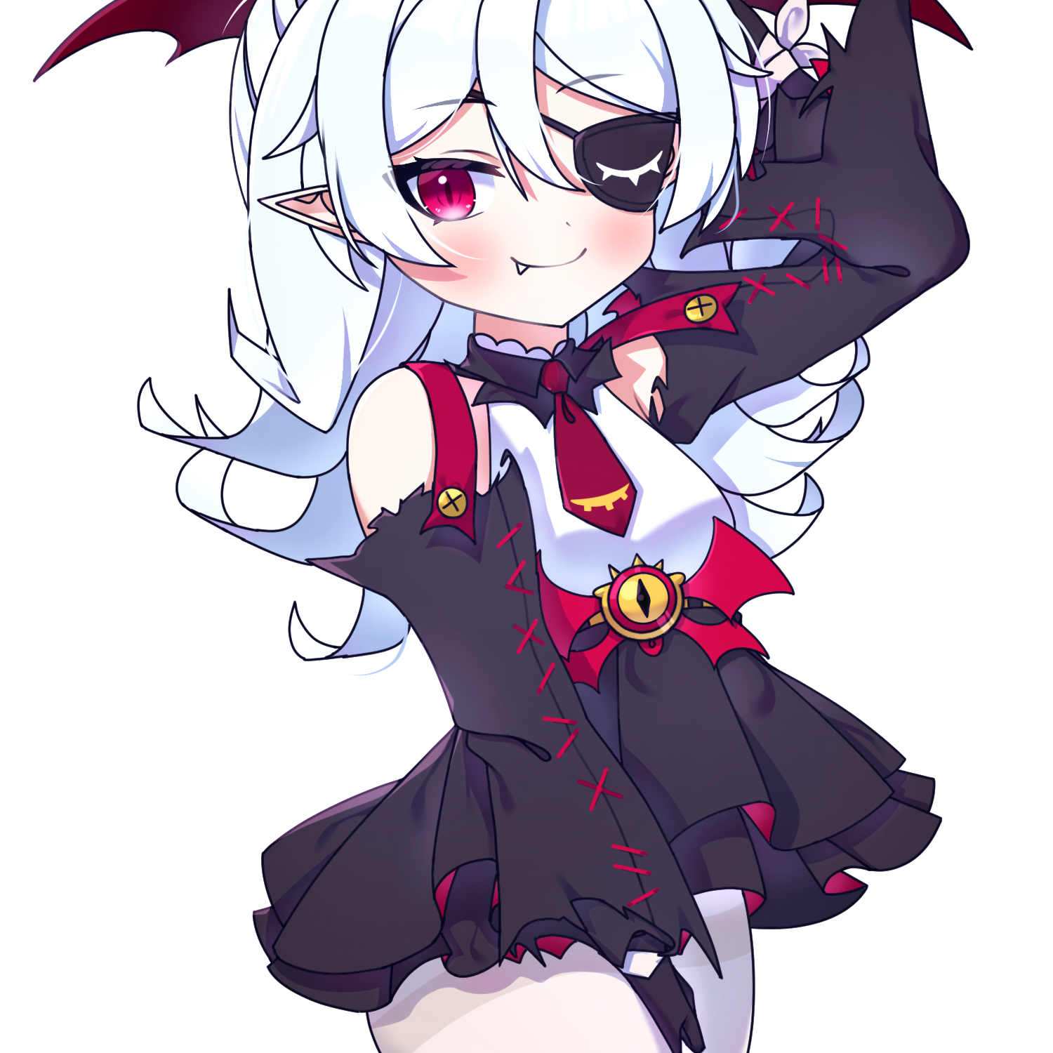 Safebooru - 1girl cross (vgne4542) geega (underworld casual) (vtuber ...