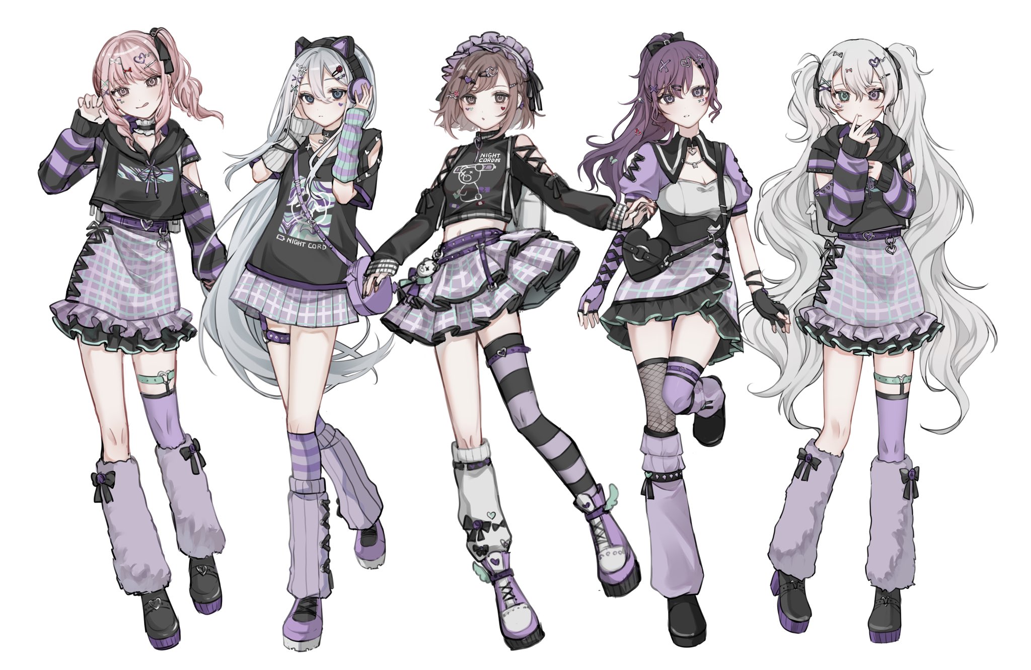 Safebooru - 1other 25-ji miku 25-ji nightcord de. (project sekai) 4girls akiyama mizuki ...