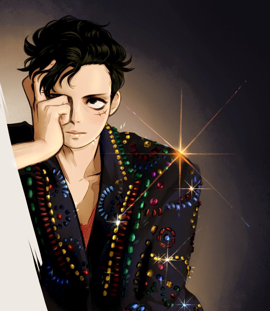 Safebooru - black hair hand on own face jacket monkey d. luffy one ...