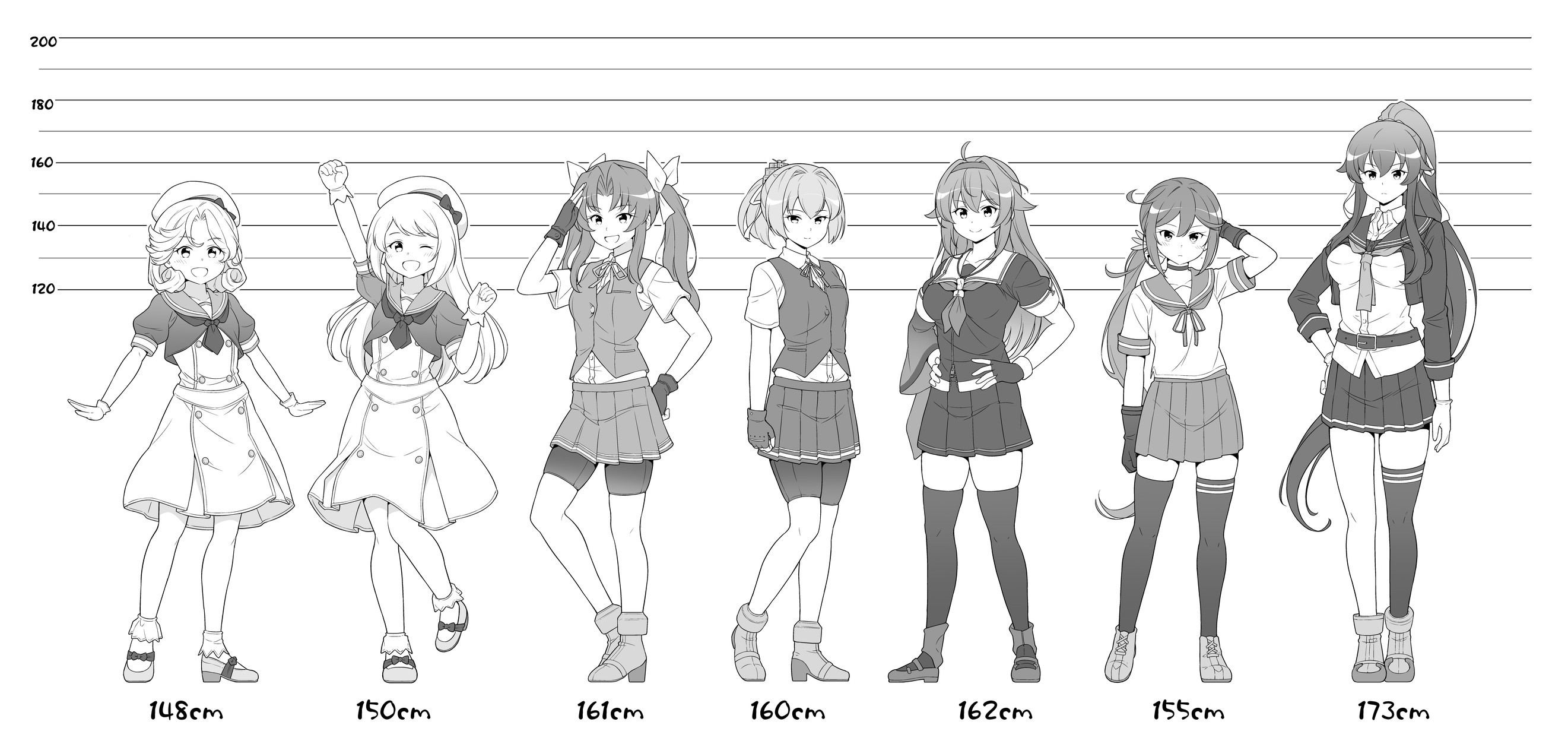 Safebooru - 6+girls ahoge akebono (kancolle) akebono kai ni (kancolle) asymmetrical clothes belt ...