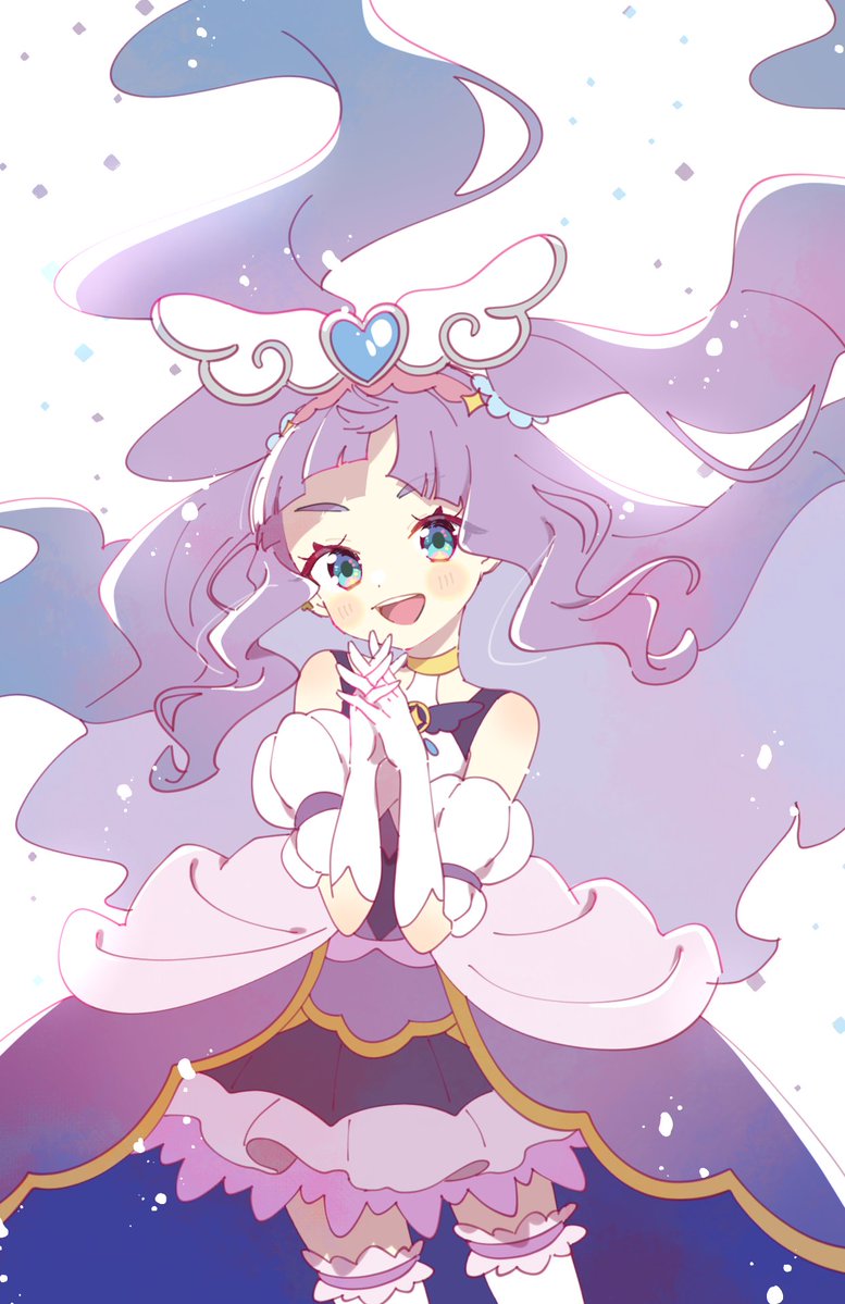 Safebooru - 1girl blue eyes blush brooch commentary cure majesty ...