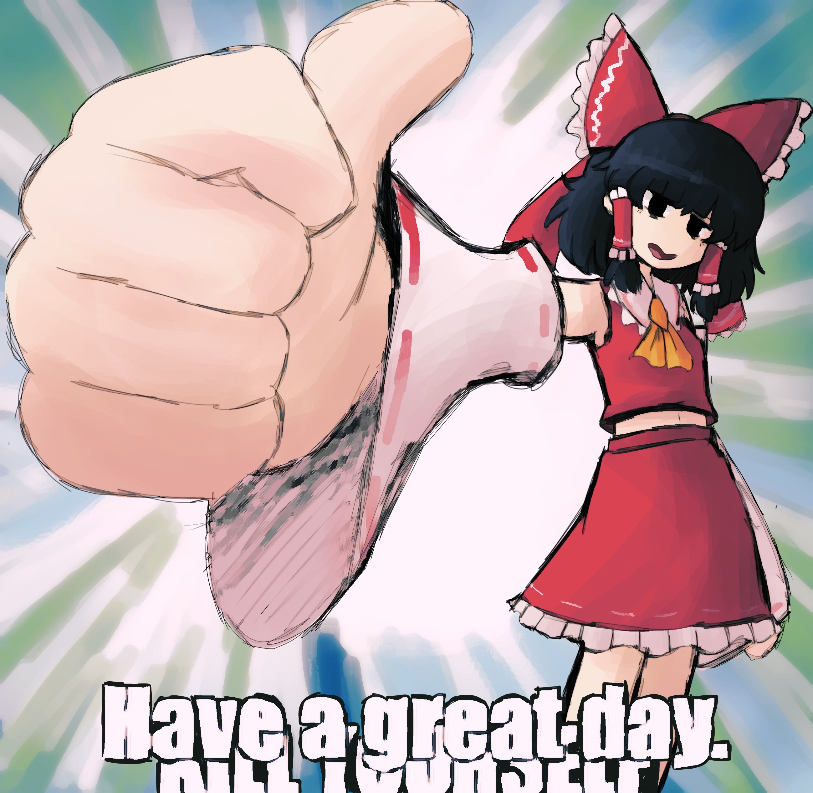 Safebooru - 1girl absurdres arm at side ascot black eyes black hair bow ...