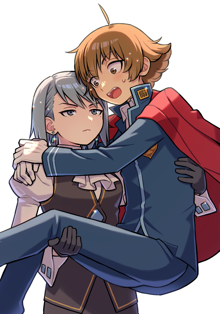 Safebooru - 1boy 1girl :d ace attorney ace attorney investigations ace attorney investigations 2 ...