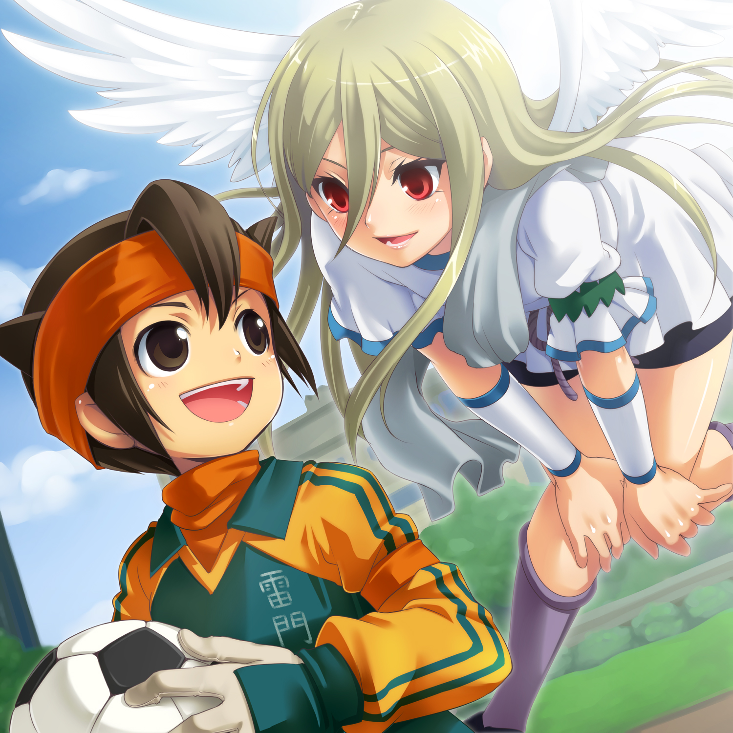 Safebooru - afuro terumi angel angel wings aphrodi aphrodite (inazuma ...