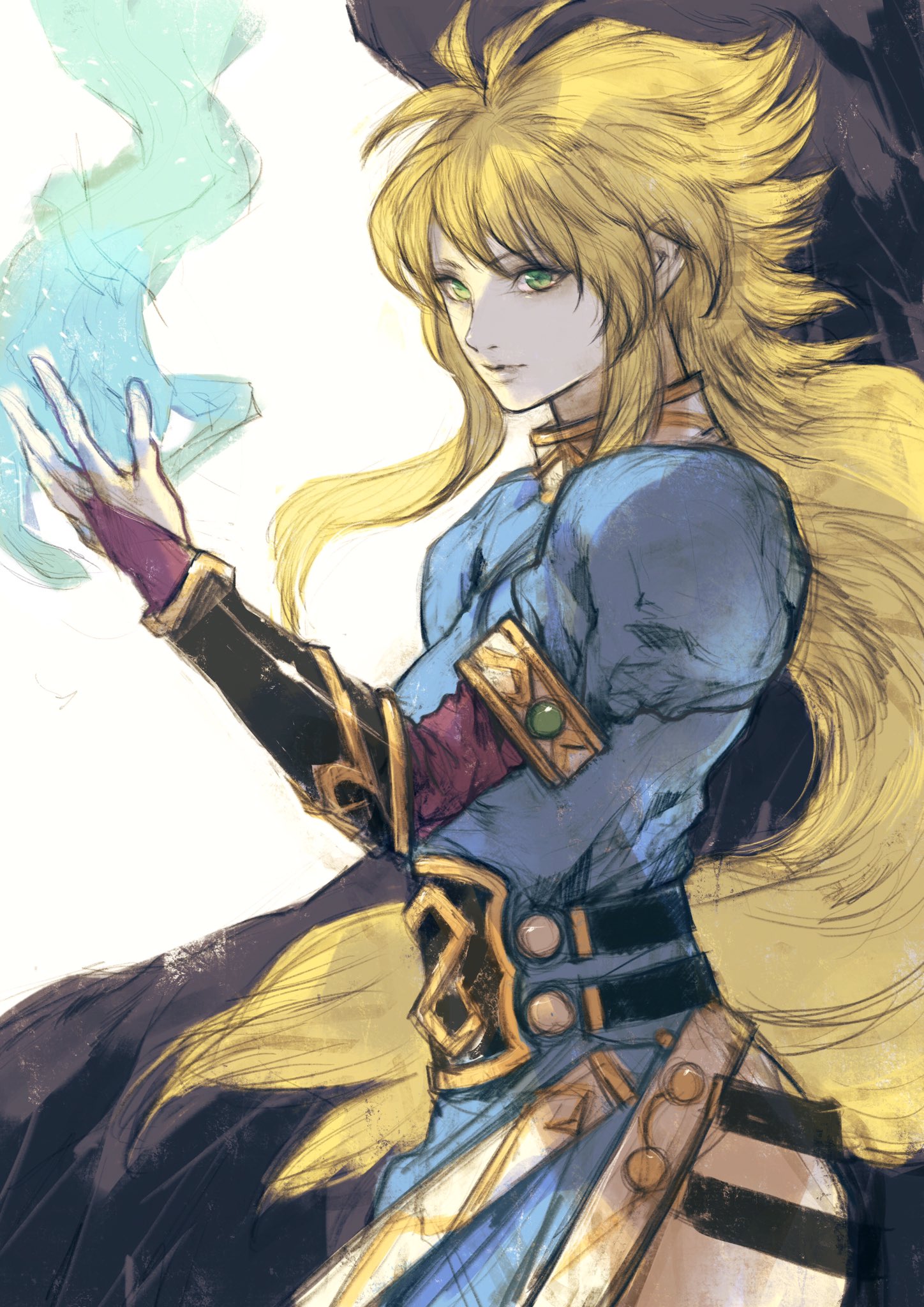 Safebooru - 1girl black wings blonde hair breasts breath of fire breath of fire ii bridal ...