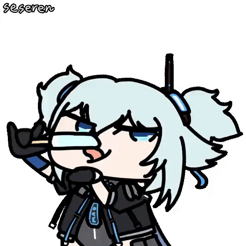Safebooru - 1girl animated gif girls frontline licking medium hair pa ...