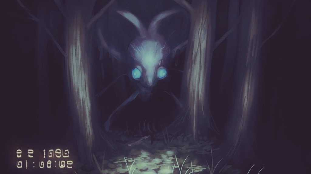 Safebooru - blue eyes branch fake text fecto forgo fecto forgo (larva ...