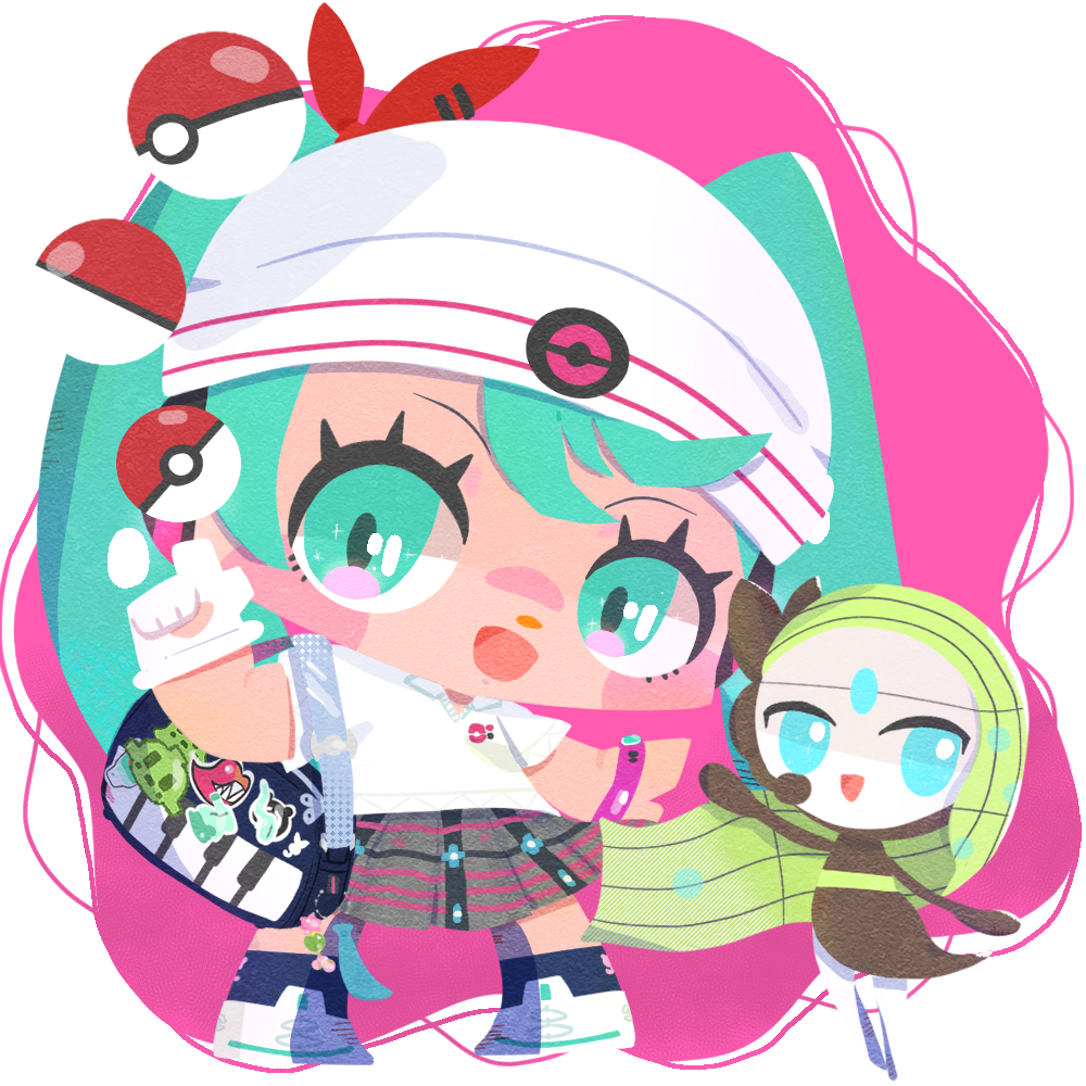 Safebooru - 1girl bag black socks blue eyes chibi eyelashes gloves grey ...