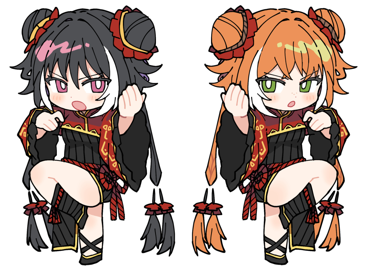 Safebooru - black dress black hair dress green eyes ishmael (project ...