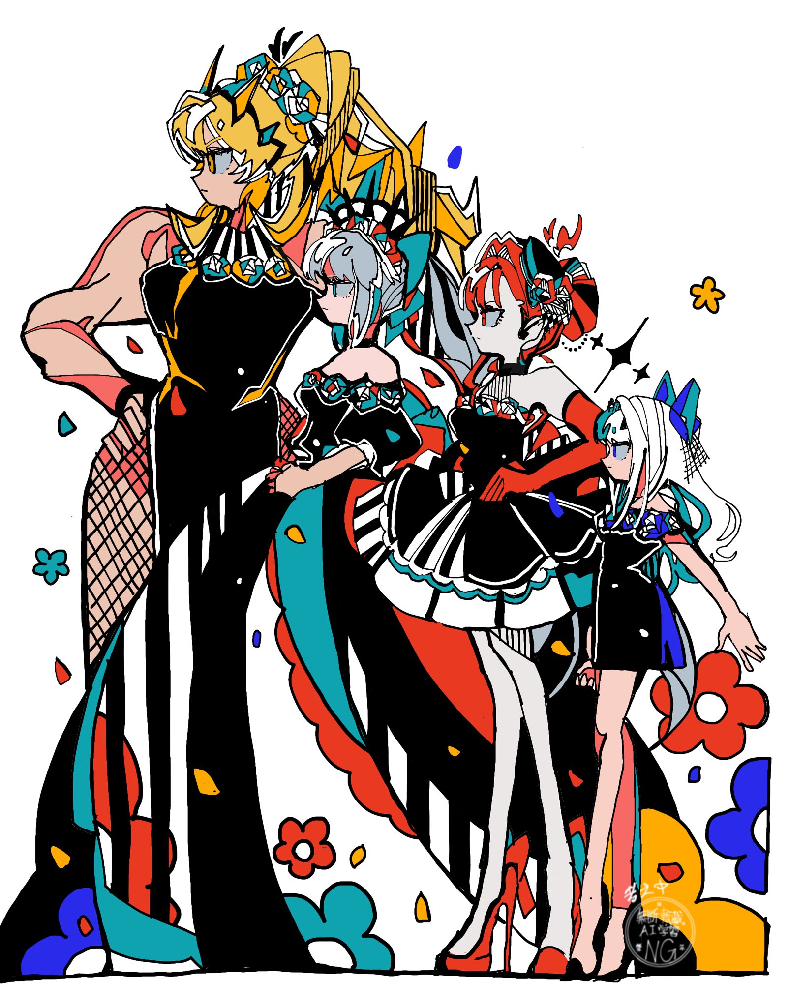 Safebooru - baobhan sith (fate) barghest (fate) blonde hair crown dress ...