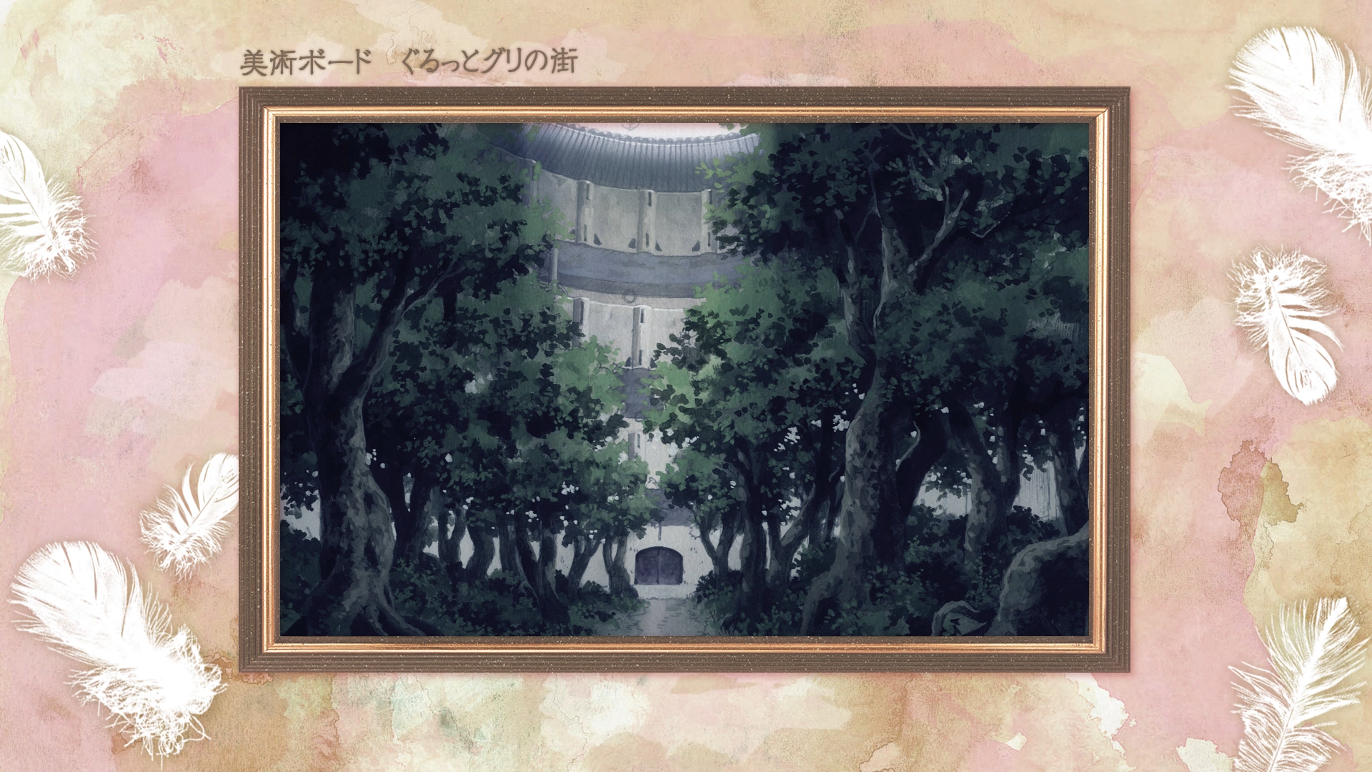 Safebooru - abe yoshitoshi artist request border brown border building ...