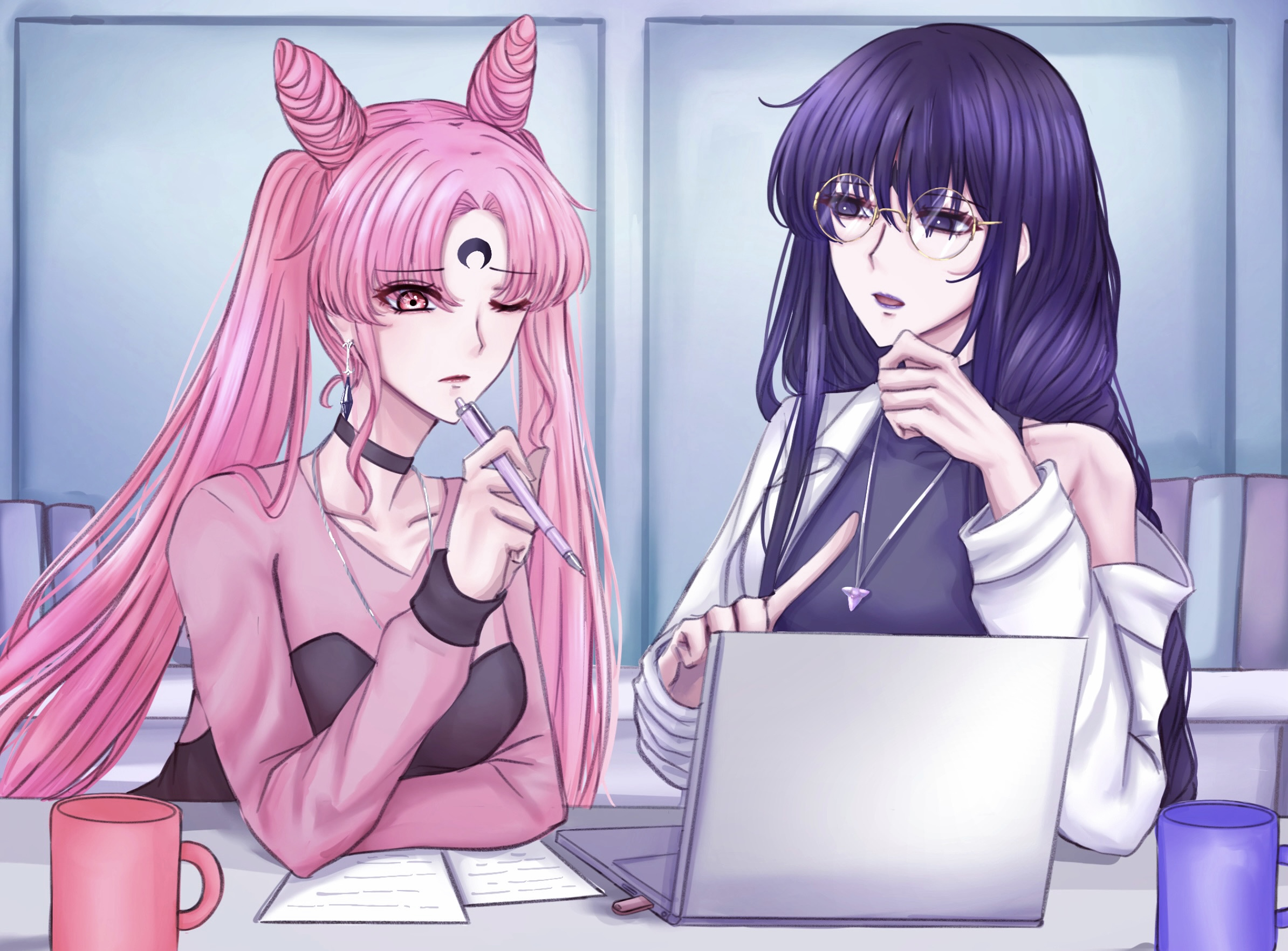 Safebooru - 2girls adapted costume aged up bishoujo senshi sailor moon bishoujo senshi sailor ...