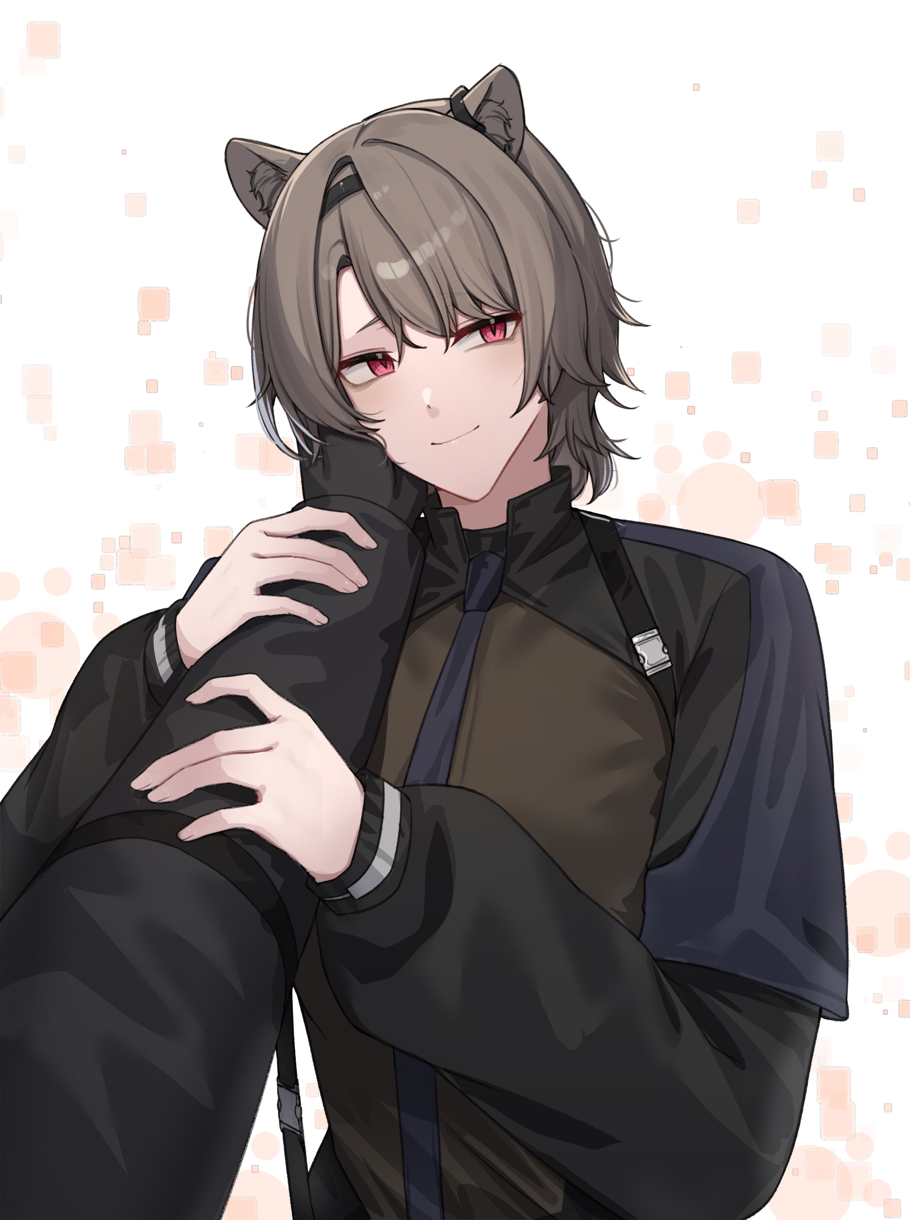 Safebooru - 1girl absinthe (arknights) absurdres animal ear fluff animal ears ant k arknights ...