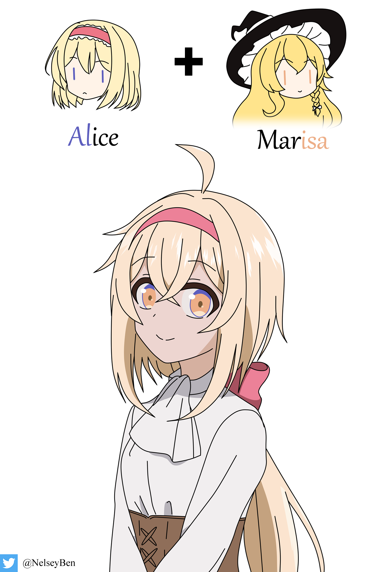 Safebooru - 3girls ahoge alice margatroid alissa (dekoboko majo no oyako jijou) blonde hair blue ...